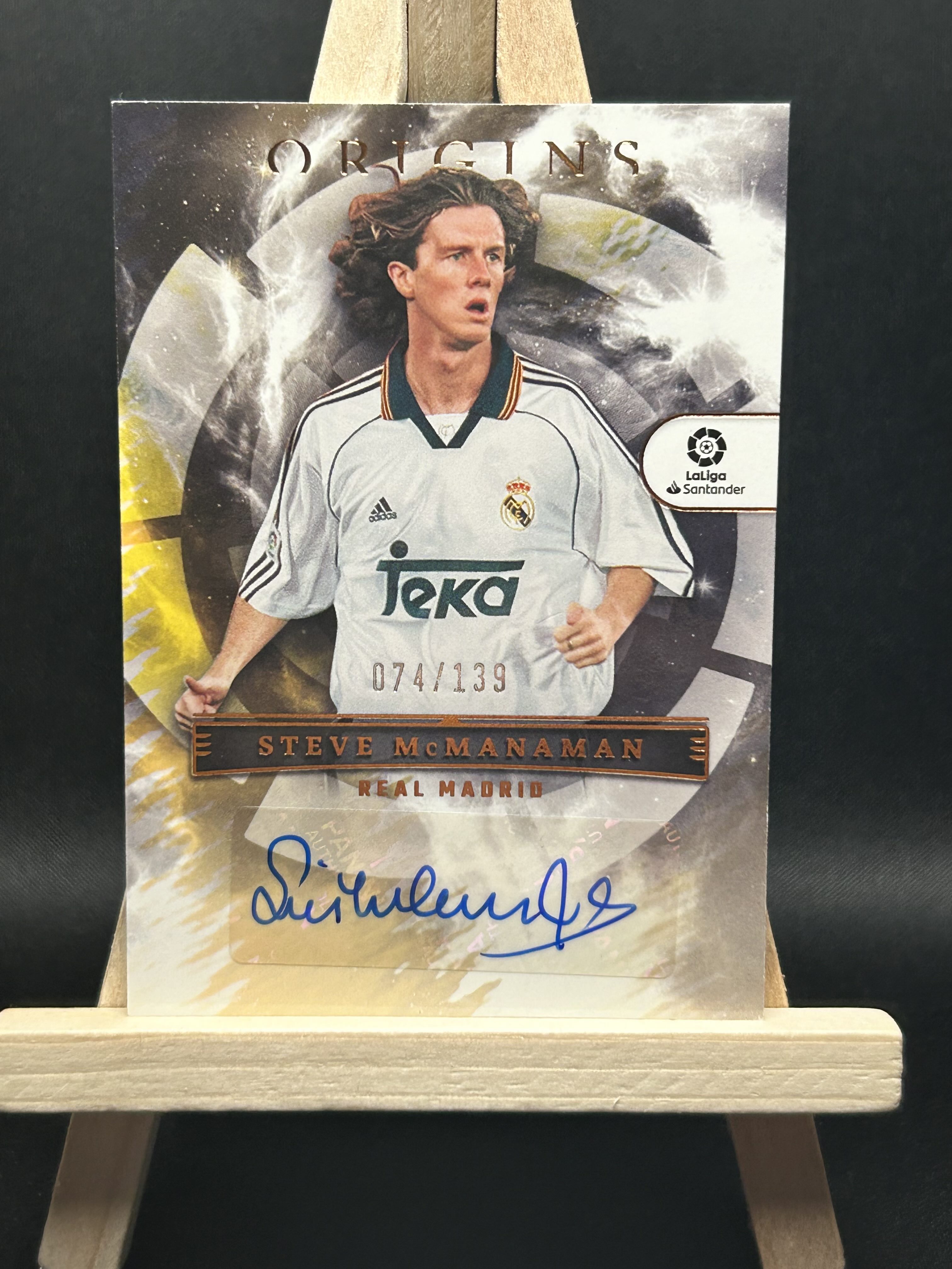 2022-23 Panini Chronicles Origins Steve Mcmanaman 西甲 编年史 起源 皇家马德里 皇马 ...