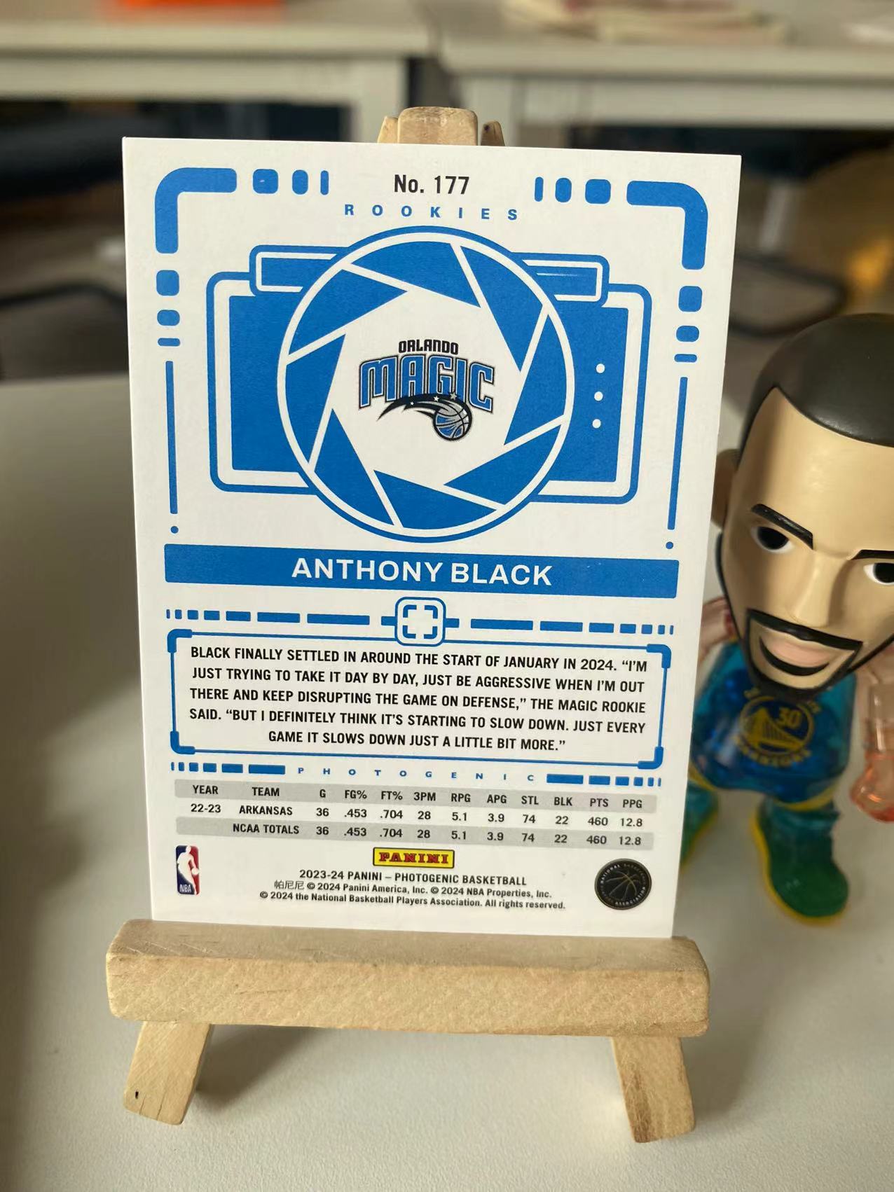 2023-24 Panini Photogenic Anthony Black RC 【检查guan代拍可累计接代拍】 安东尼 布莱克 新秀 ...