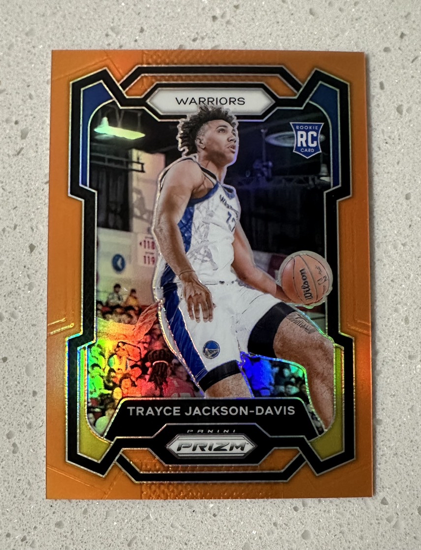 2023-24 Panini Prizm Trayce Jackson Davis RC 勇士队 新秀 土鸡蛋 杰克逊 戴维斯 prizm ...