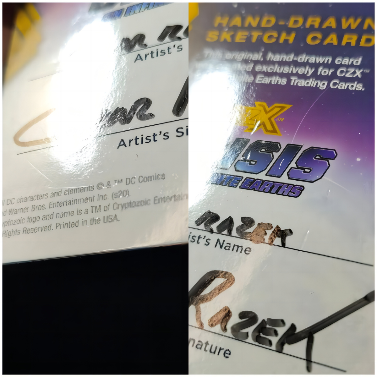 【LA拍卖精品】Cryptozoic CZX Crisis on Infinite Earths 寒武纪 无限地球危机 1/1 1编1 ...