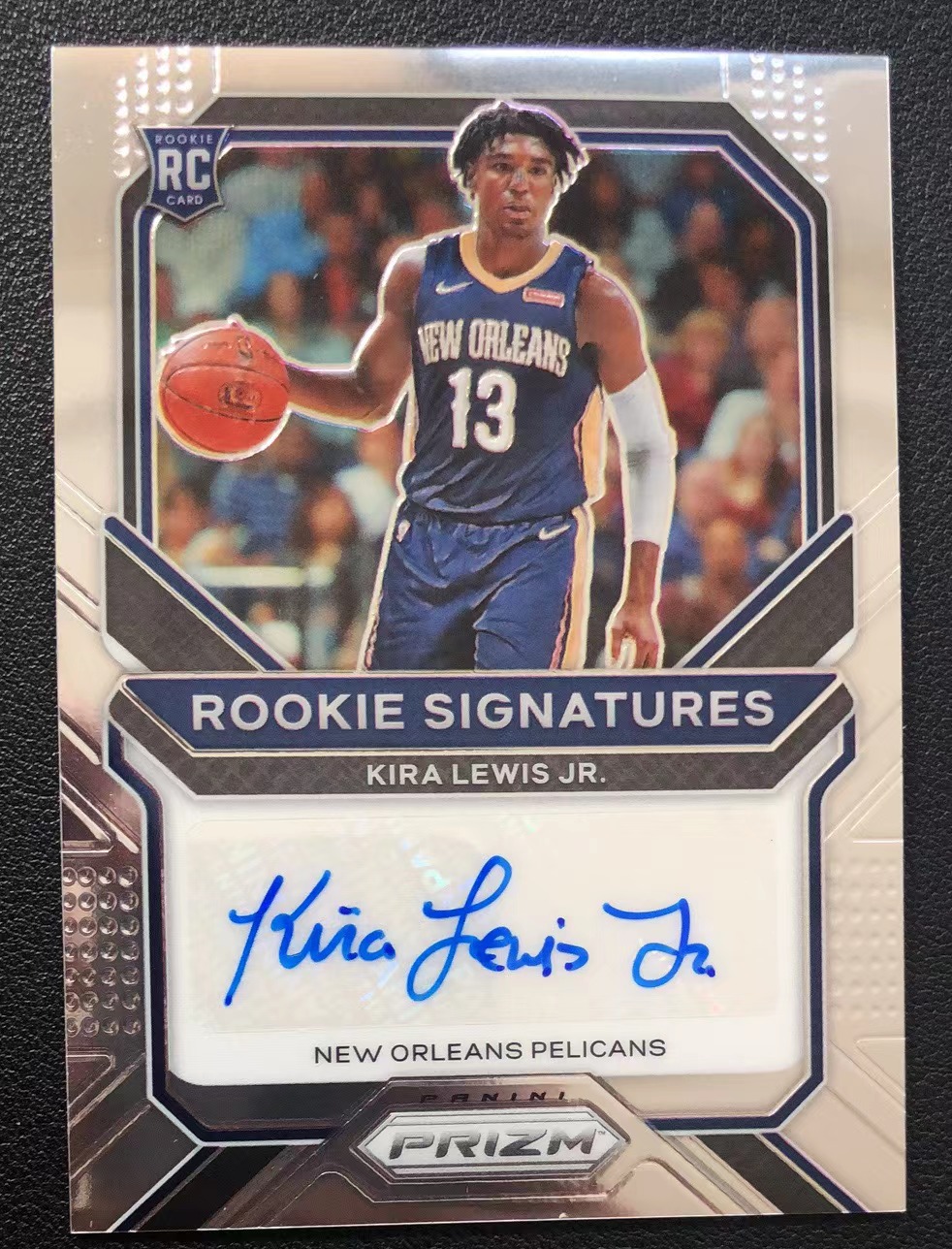 2020-21 Panini Prizm Kira Lewis Jr. RC 新秀 鹈鹕 基拉刘易斯 正新秀 签字卡【举个栗子】18【超新星代卖】C 卡淘