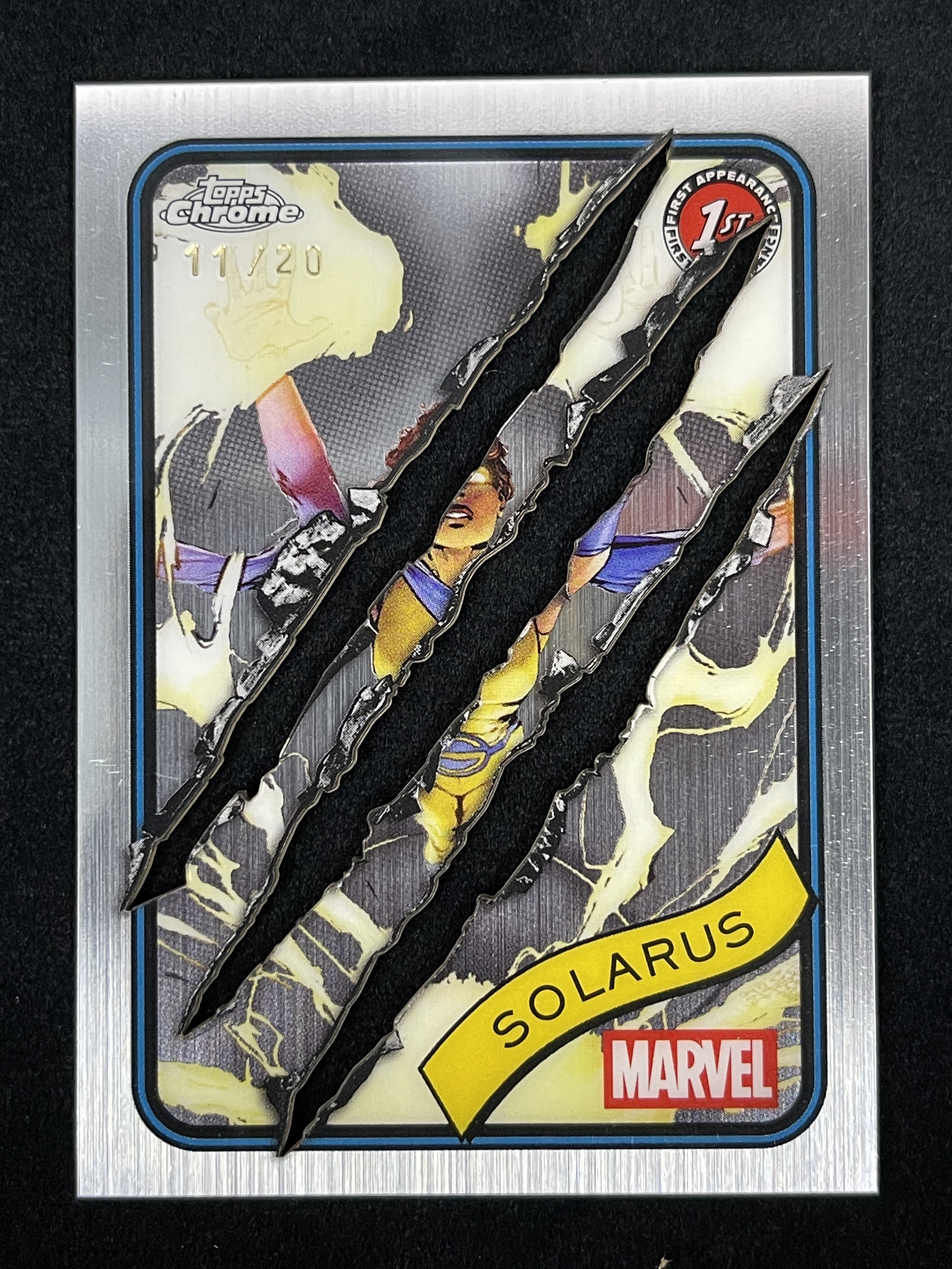 【Lucky幸运壹编壹代拍-TI】2025 Topps Chrome Marvel 漫威 1st 初登 索拉鲁斯 Solarus 20编 异形 ...