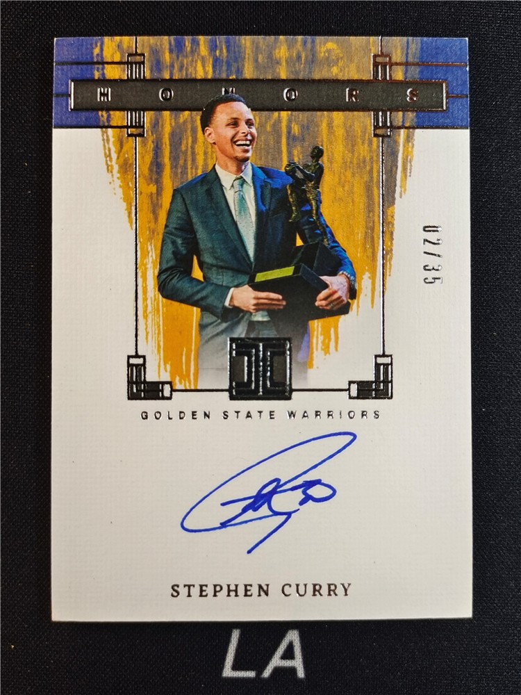 【LA拍卖精品】2023-24 Panini Impeccable Stephen Curry 小镇金 勇士 斯蒂芬 库里 历史三分王 限量 ...