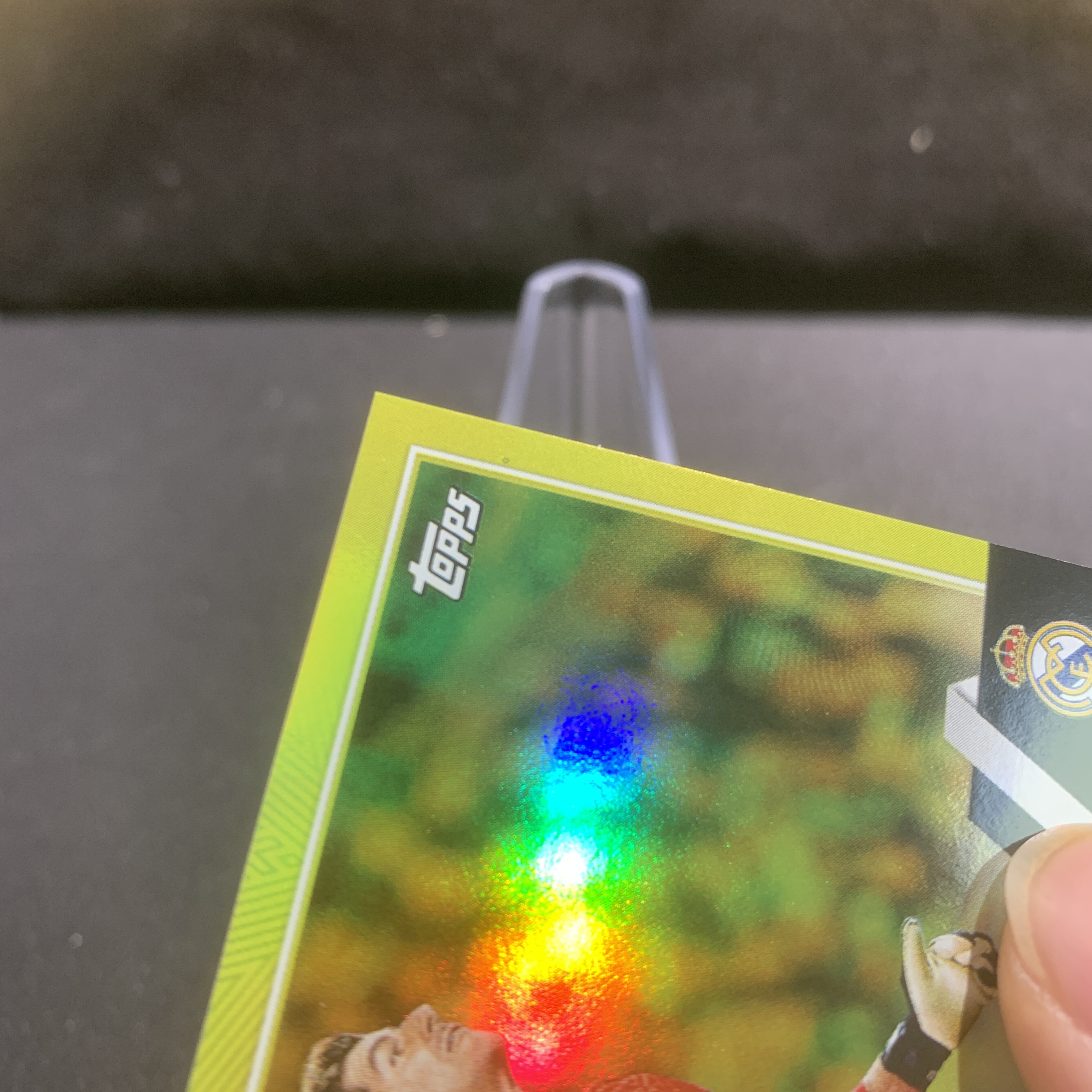 2023 Topps Chrome Thibaut Courtois [TSS免费代卖]欧冠 UCC 皇马 库尔图瓦 裤袜 /299编 金折 ...