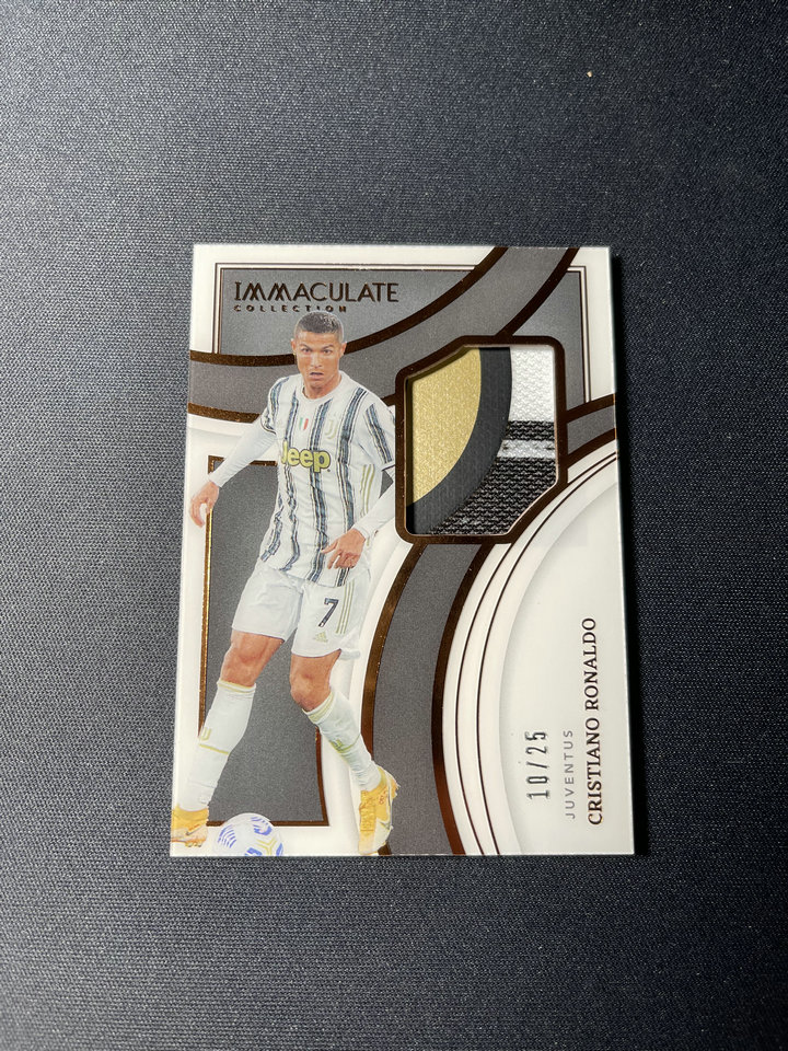 2022-23 Panini Immaculate Cristiano Ronaldo 意甲 尤文图斯 C罗 克里斯蒂亚诺罗纳尔多 镜面 ...