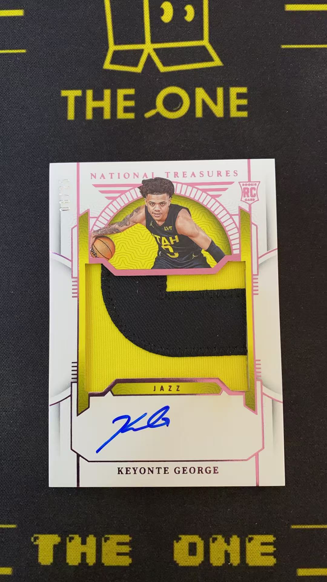 2023-24 Panini National Treasures Keyonte George RC 【TheOne】基昂特乔治猪猪侠 爵士 ...
