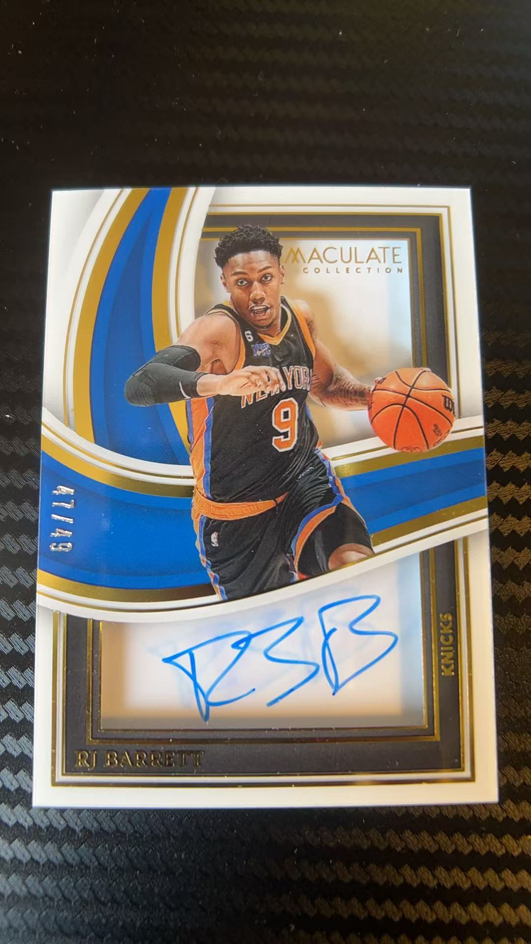 RJ Barrett RJ巴雷特 2022-23 Immaculate 爱咪咪 /49编带编限量 签字 卡签 沙盒签 尼克斯 大狙 RJB ...