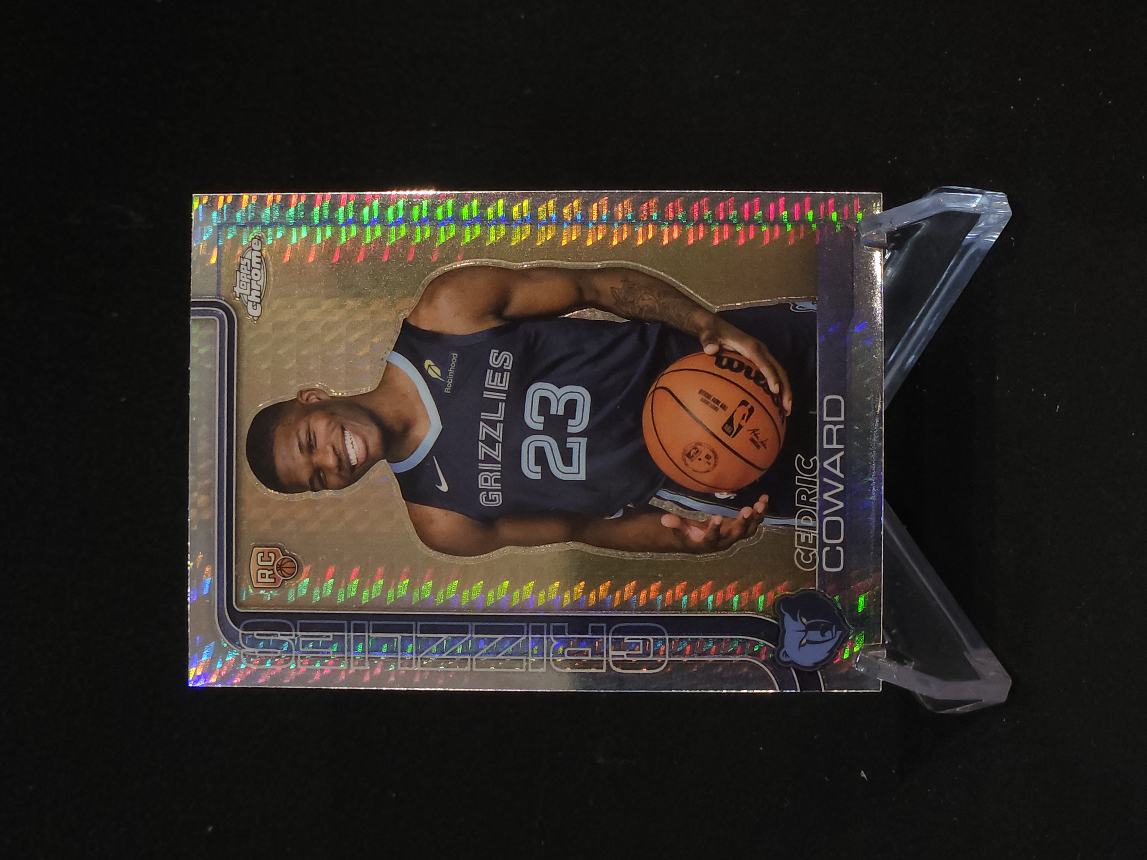 2025-26 Topps Chrome Cedric Coward RC 【流星代拍】tc 塞德里克 考沃德 灰熊 新秀 最经典系列 银 ...