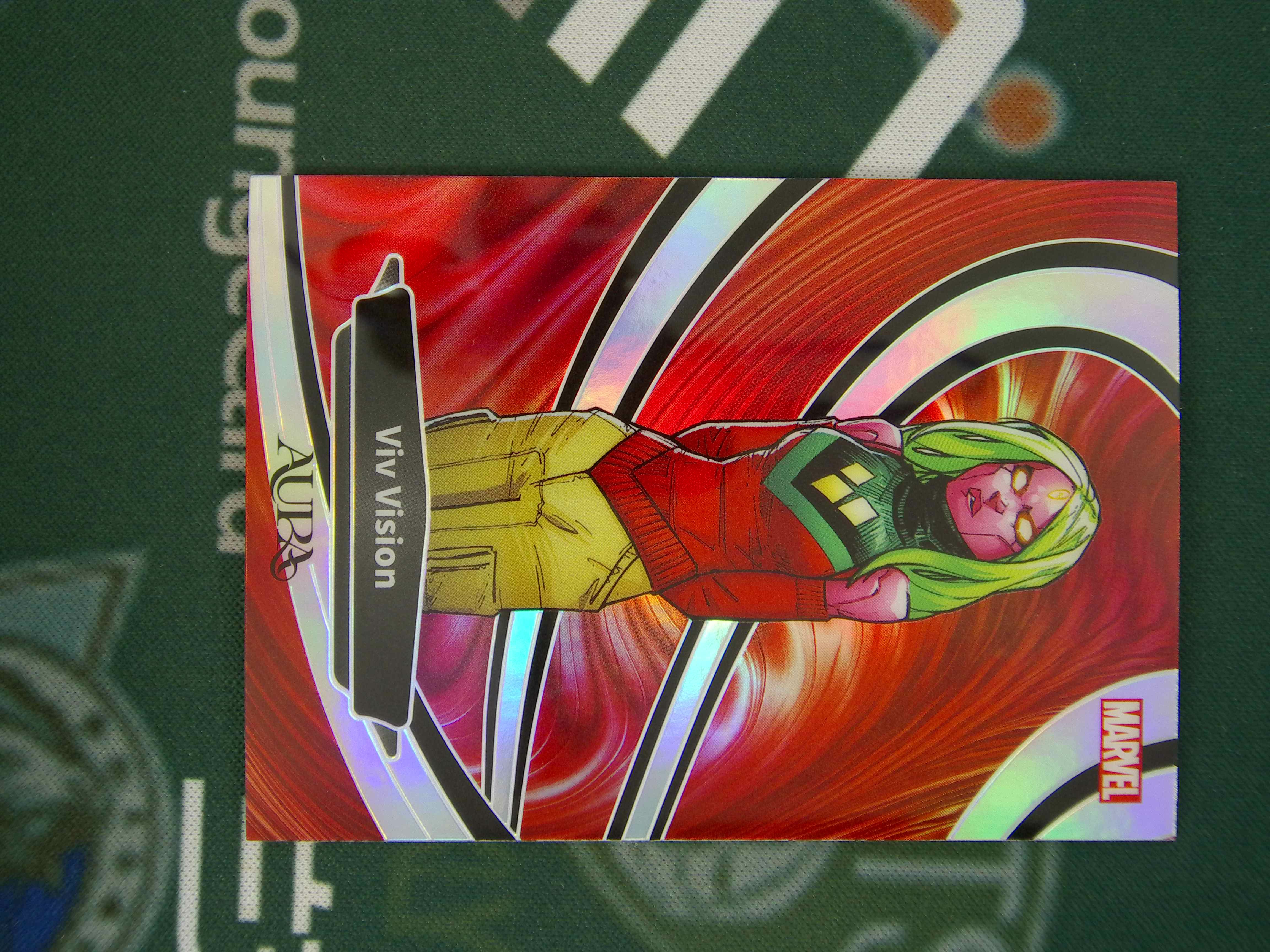 2025 Kakawow Aura Marvel Viv Vision 【LZK 6ZR544】卡卡沃 漫威系列收藏卡 薇薇 幻视 红折 /3编 卡淘