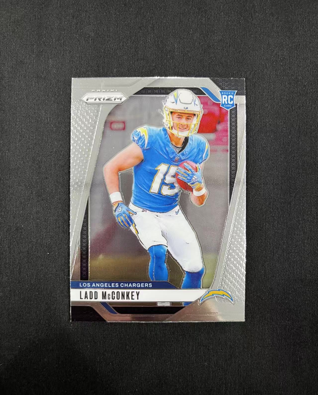 【长安代卖 截标预付80%】2024 Panini Prizm NFL Ladd McConkey 洛杉矶闪电 新秀RC 拉德麦肯基 球队核心 ...