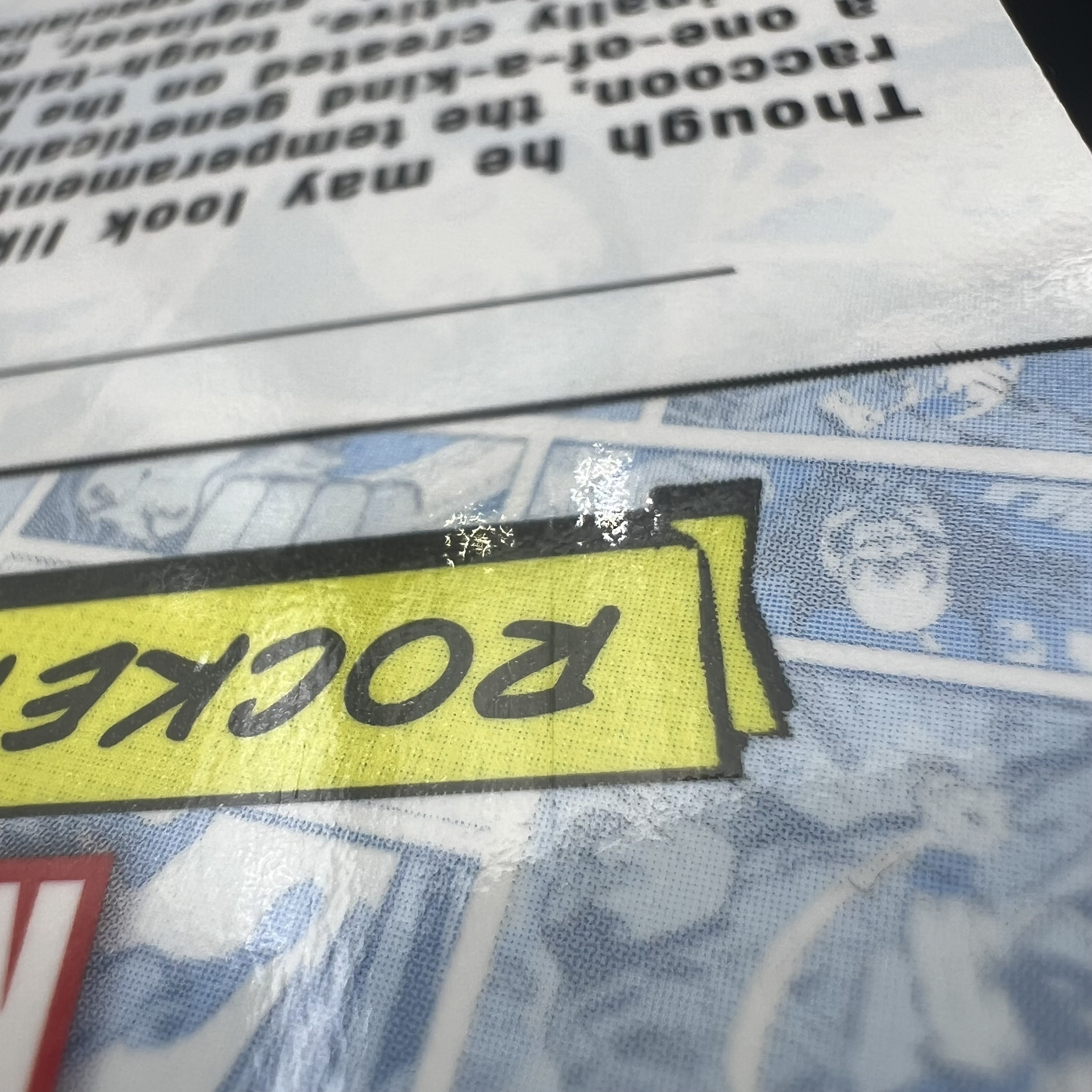 2024 Topps Marvel (MCU) Rocket Raccoon 【旺财拍卖B】S42 漫威 蓝宝石 元年 火箭浣熊 Rocket ...