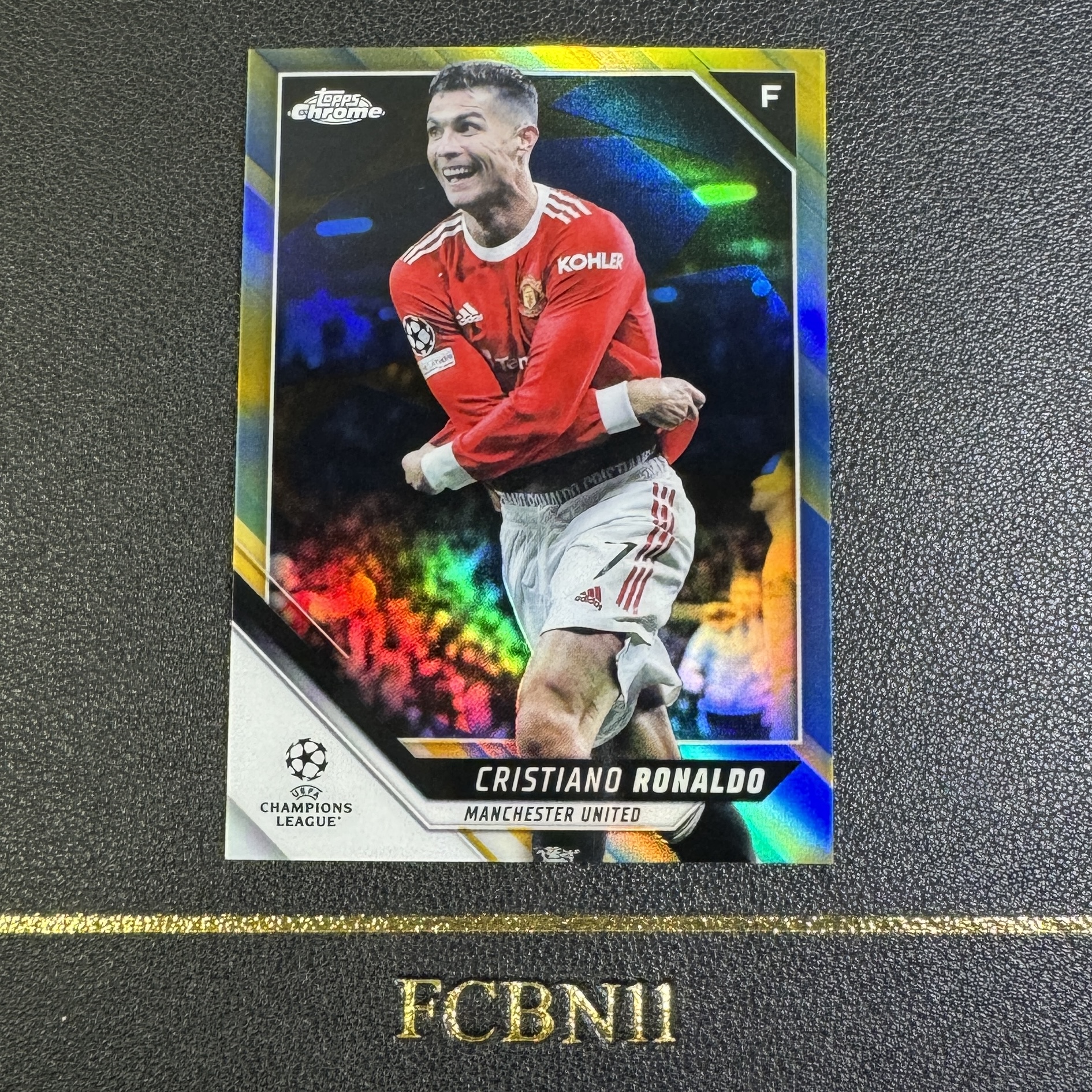 【FCB拍卖】2021-22 TOPPS CHROME CRISTIANO RONALDO C罗 罗纳尔多 75编 50/75 曼联 皇马 ...