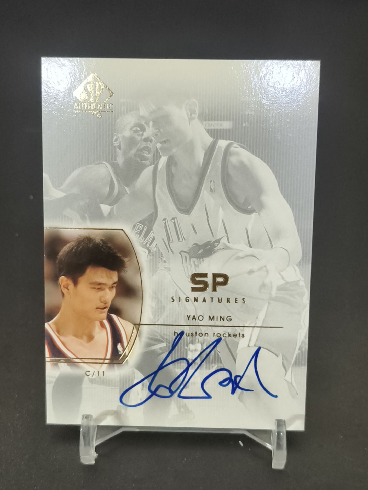 【浩行拍卖 截标预付82%】2003 Upper Deck SP Authentic Yao Ming UD 火箭 姚明 小巨人 中国长城 ...