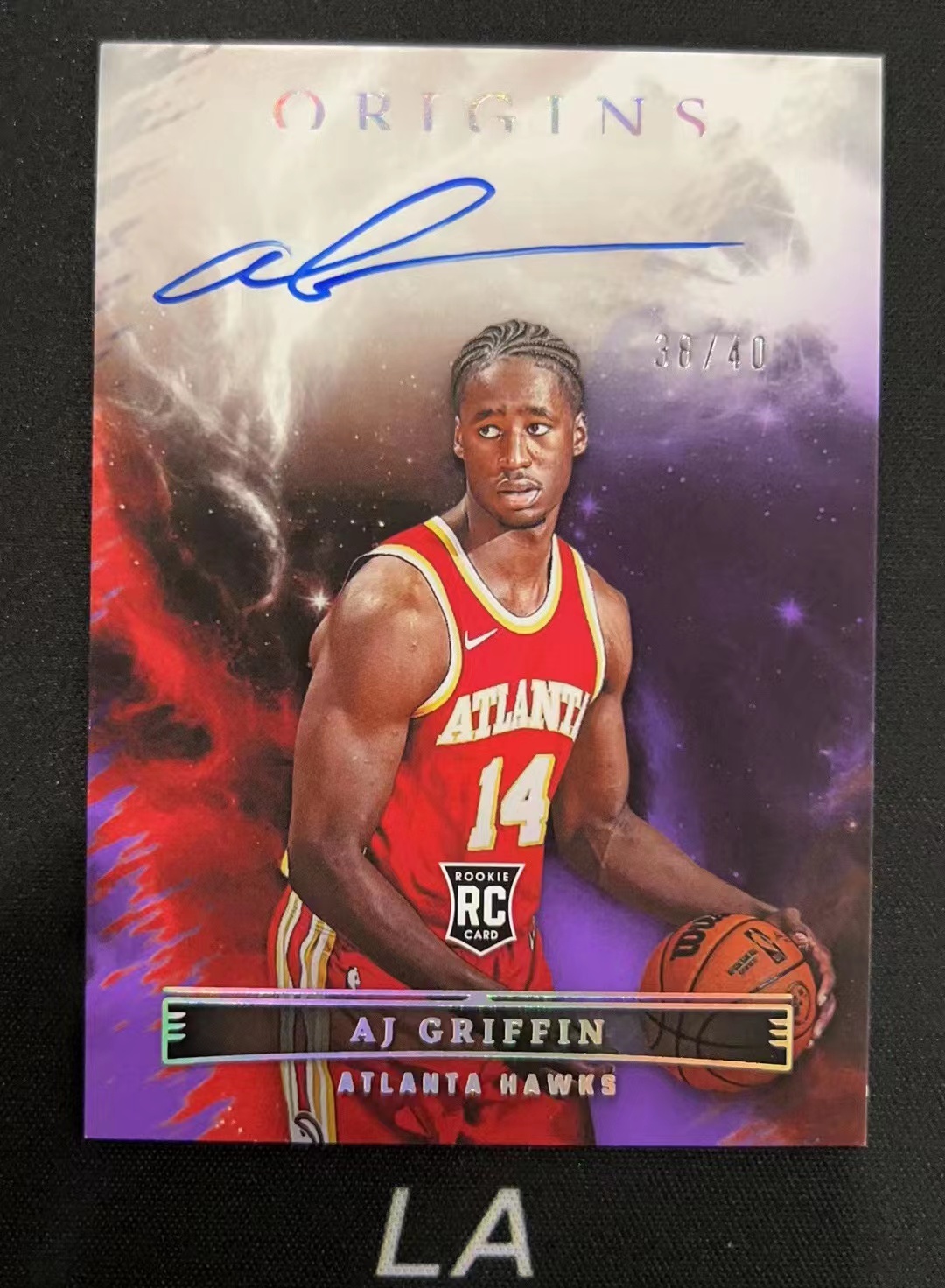 【LA拍卖】2022-23 Panini Origins AJ Griffin 起源 新秀RC AJ 格里芬 老鹰队 潜力新秀 先行 独占 紫 ...
