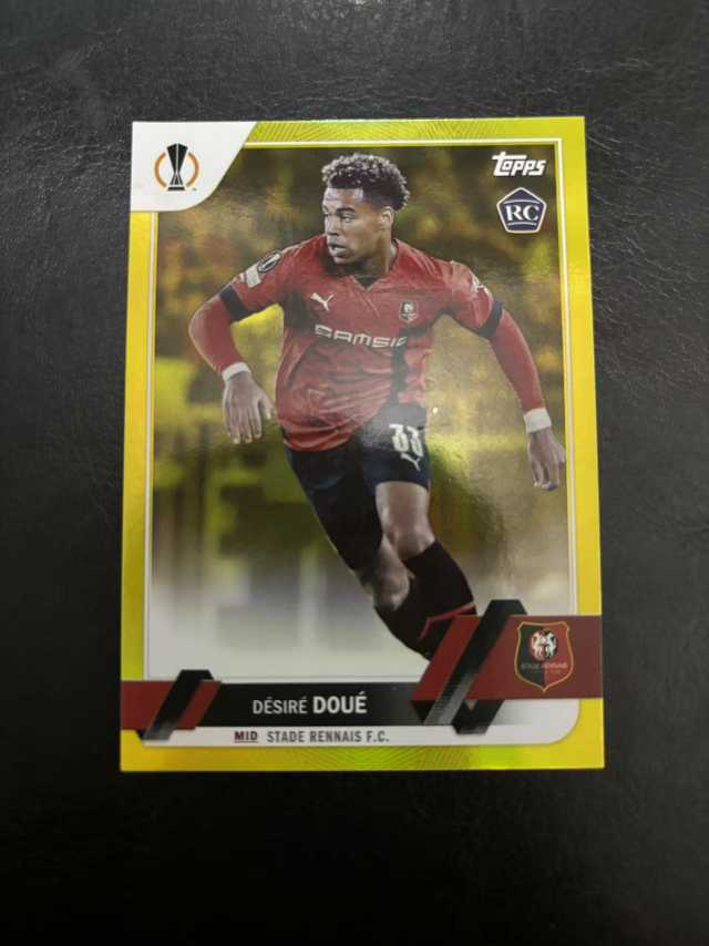 2023 Topps UEFA Champions League Désiré Doué 杜埃 爆爆常哥3 欧洲杯系列 216/299编 rc ...