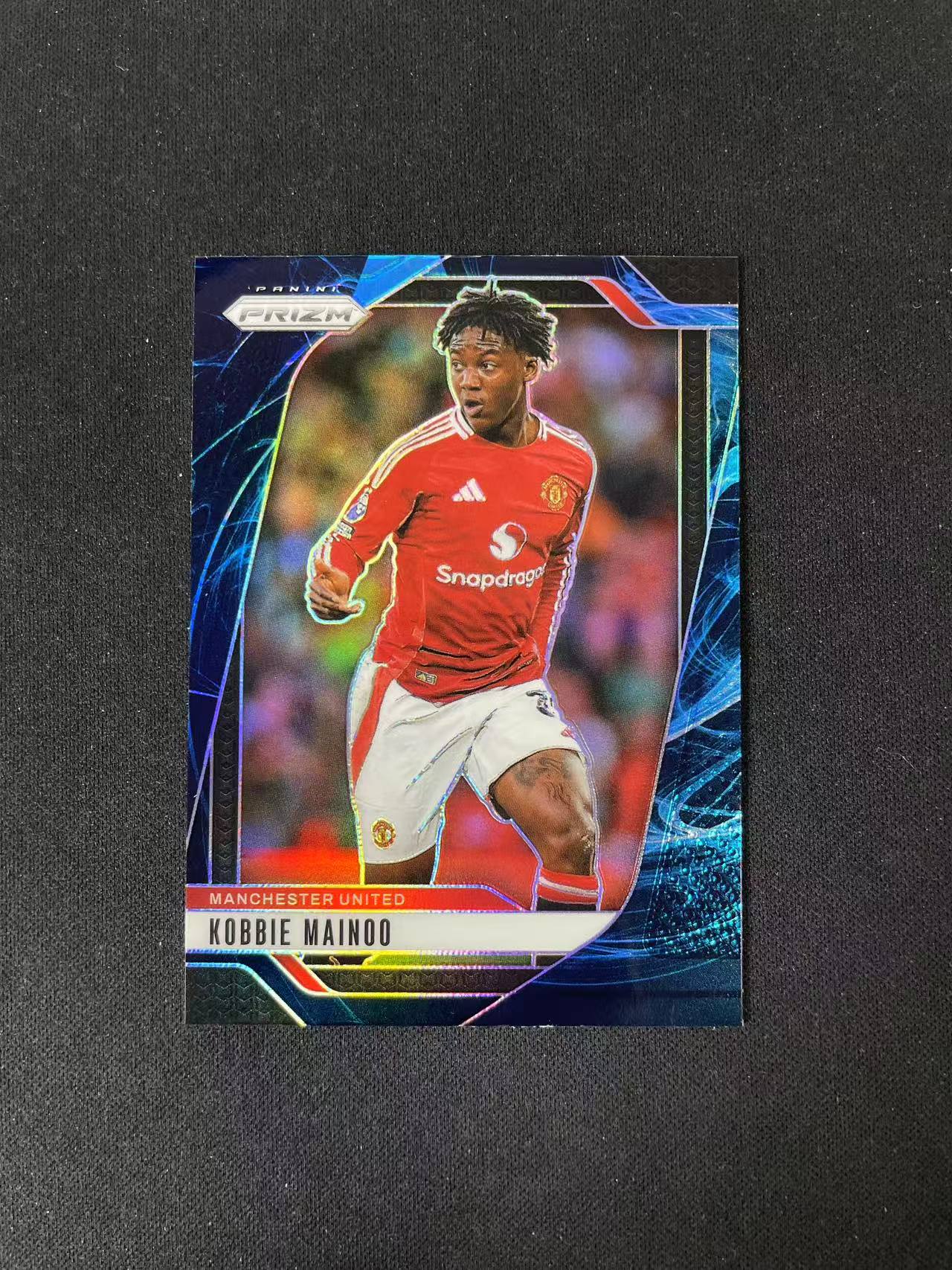 2024-25 Panini Prizm Kobbie Mainoo 【阿泽拍卖拜仁】pz系列 英超 曼彻斯特联 曼联 科比梅努 超大比例折射 ...