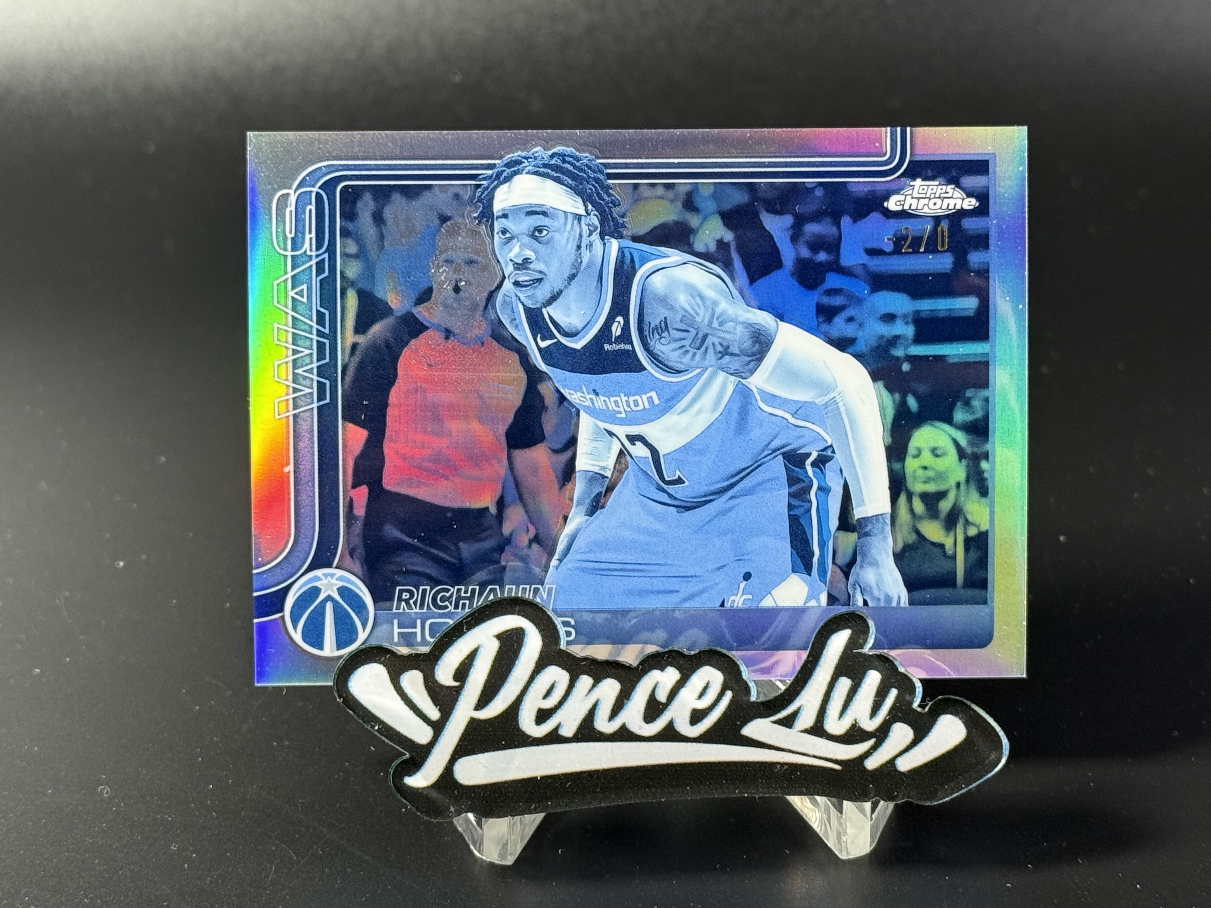 【喷子拍卖】2025-26 Topps Chrome Richaun Holmes 华盛顿奇才 福尔摩斯 霍姆斯 Frozen Fractor ...