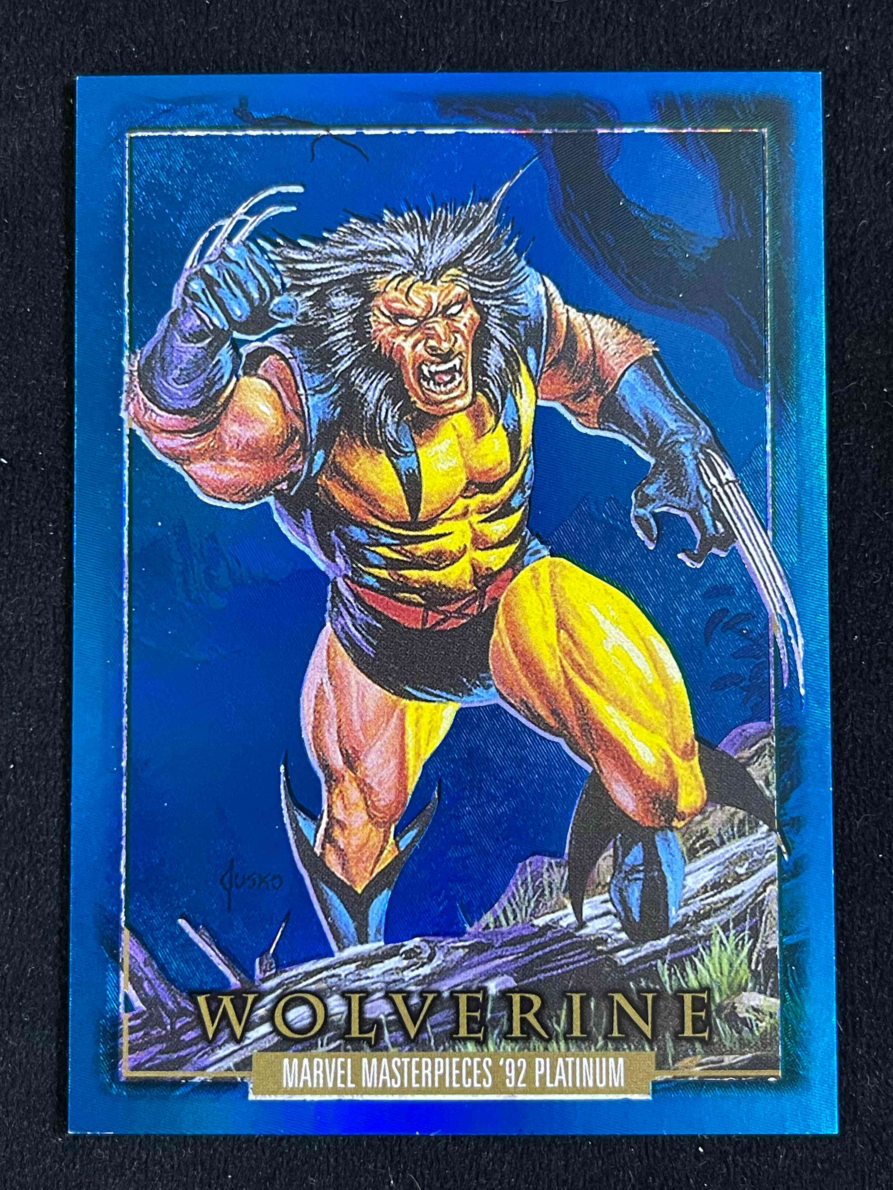 【Lucky幸运壹编壹代拍-LZH】2024 Marvel Masterpieces 92 Platinum 漫威 92大师白金复刻 金刚狼 ...