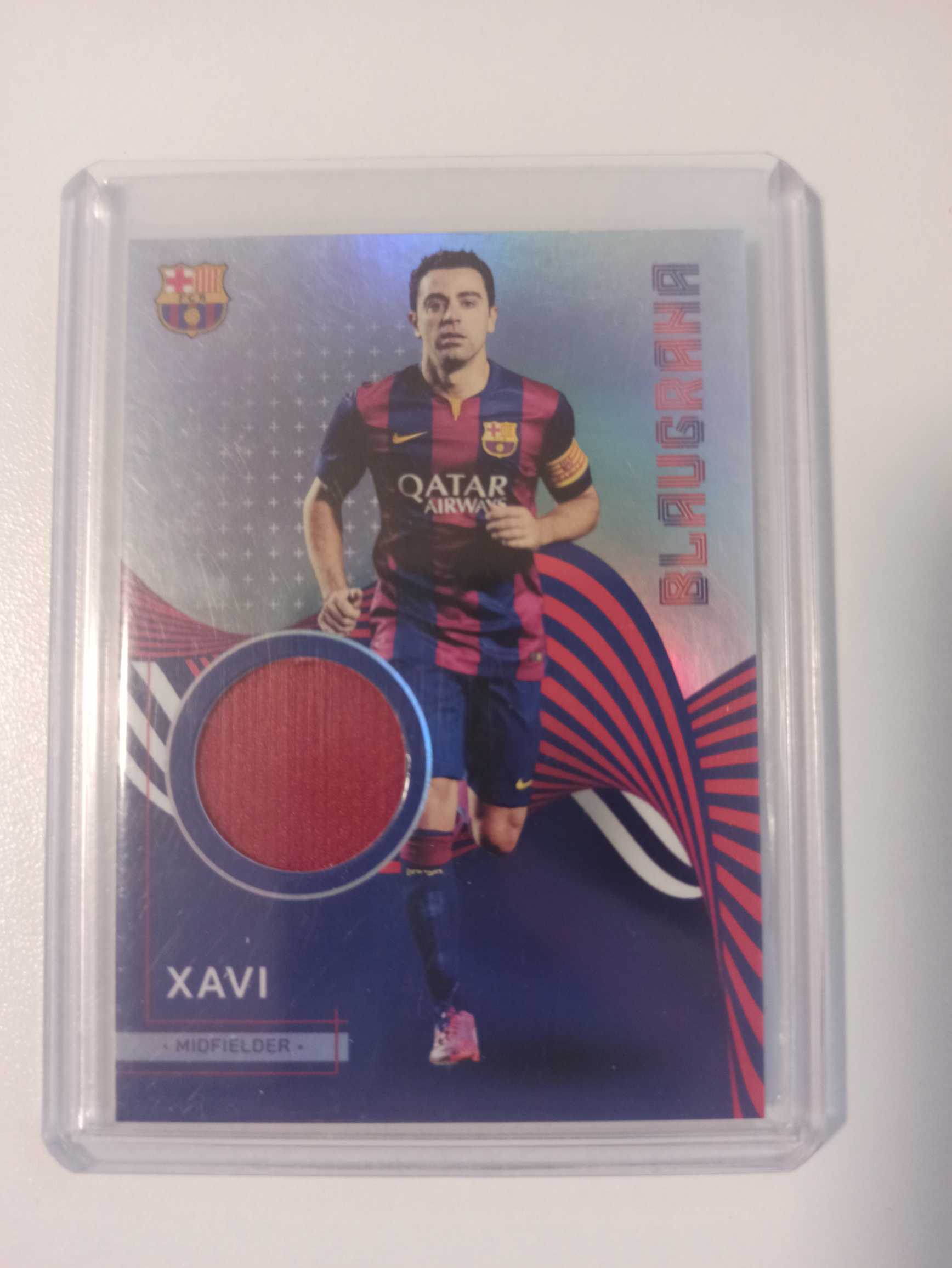 2023 Topps FC Barcelona Xavi 哈维 物料卡 巴塞罗那 卡品如图 收藏必备 卡默认都有瑕疵 介意勿拍/签名卡 签字 卡淘