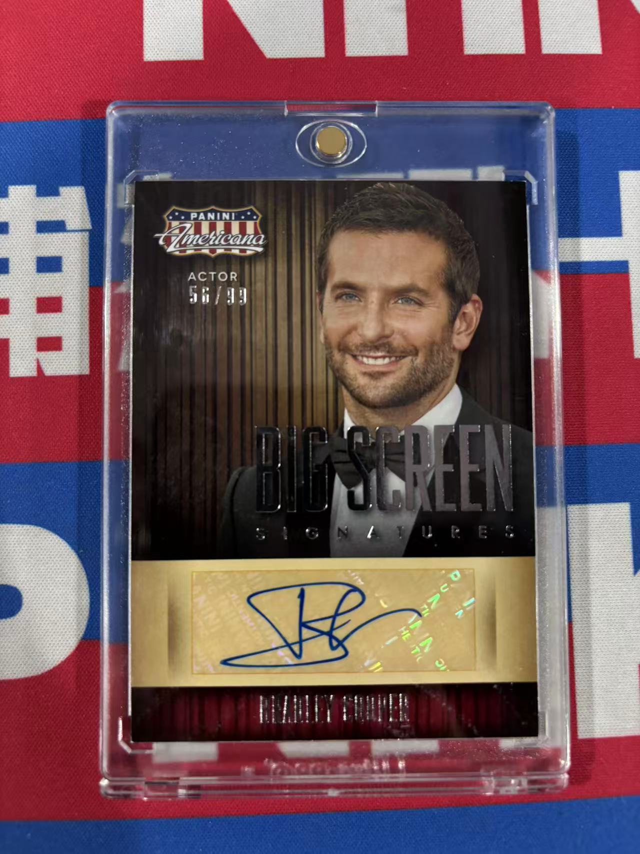 2015 Panini Americana 美女 帕尼尼 美国名人 美女 Bradley Cooper 布拉德利 库珀 大荧幕特卡 签字 56 ...