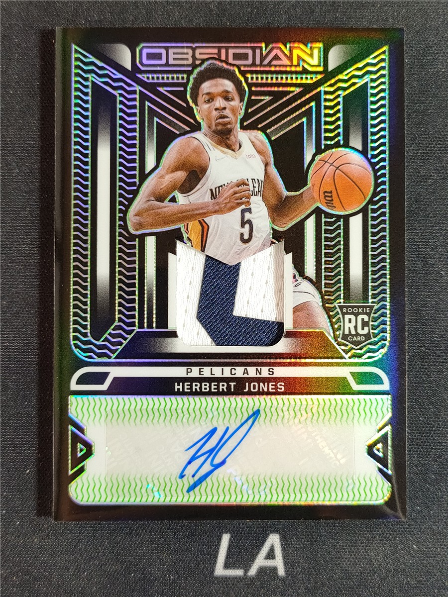 【LA拍卖】2021-22 Panini Obsidian Herbert Jones 黑曜石 新秀RC 赫伯特 琼斯 鹈鹕队 本届防守天花板 ...