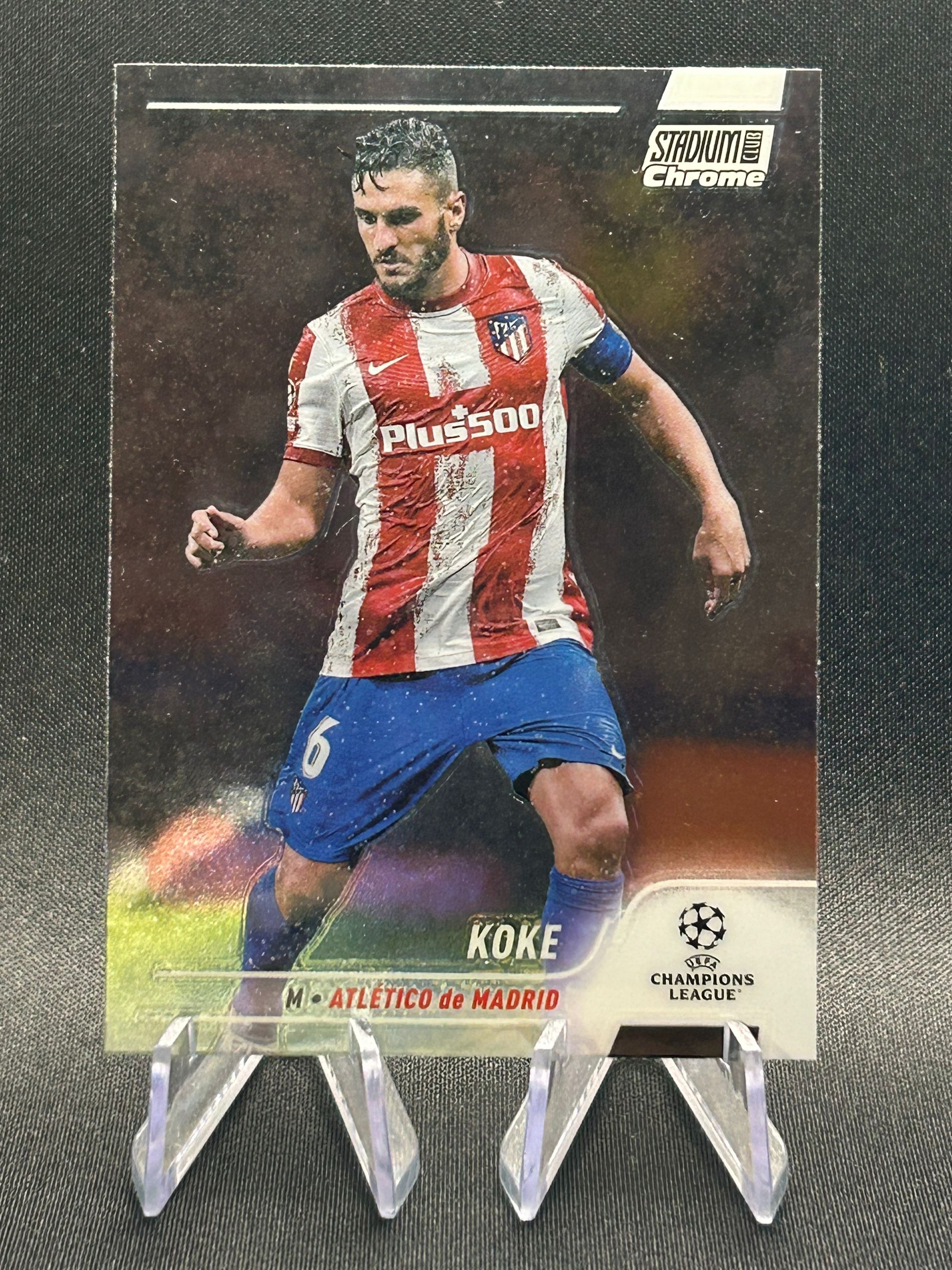 2021-22 Topps Stadium Club Chrome Koke 西班牙 马德里竞技 科克 卡品如图 收藏凑套必备！ 卡淘