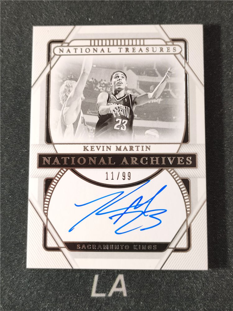 【LA拍卖】20-21 Panini National Treasures Kevin Martin 国宝 凯文 马丁 森林狼队 国王队 ...