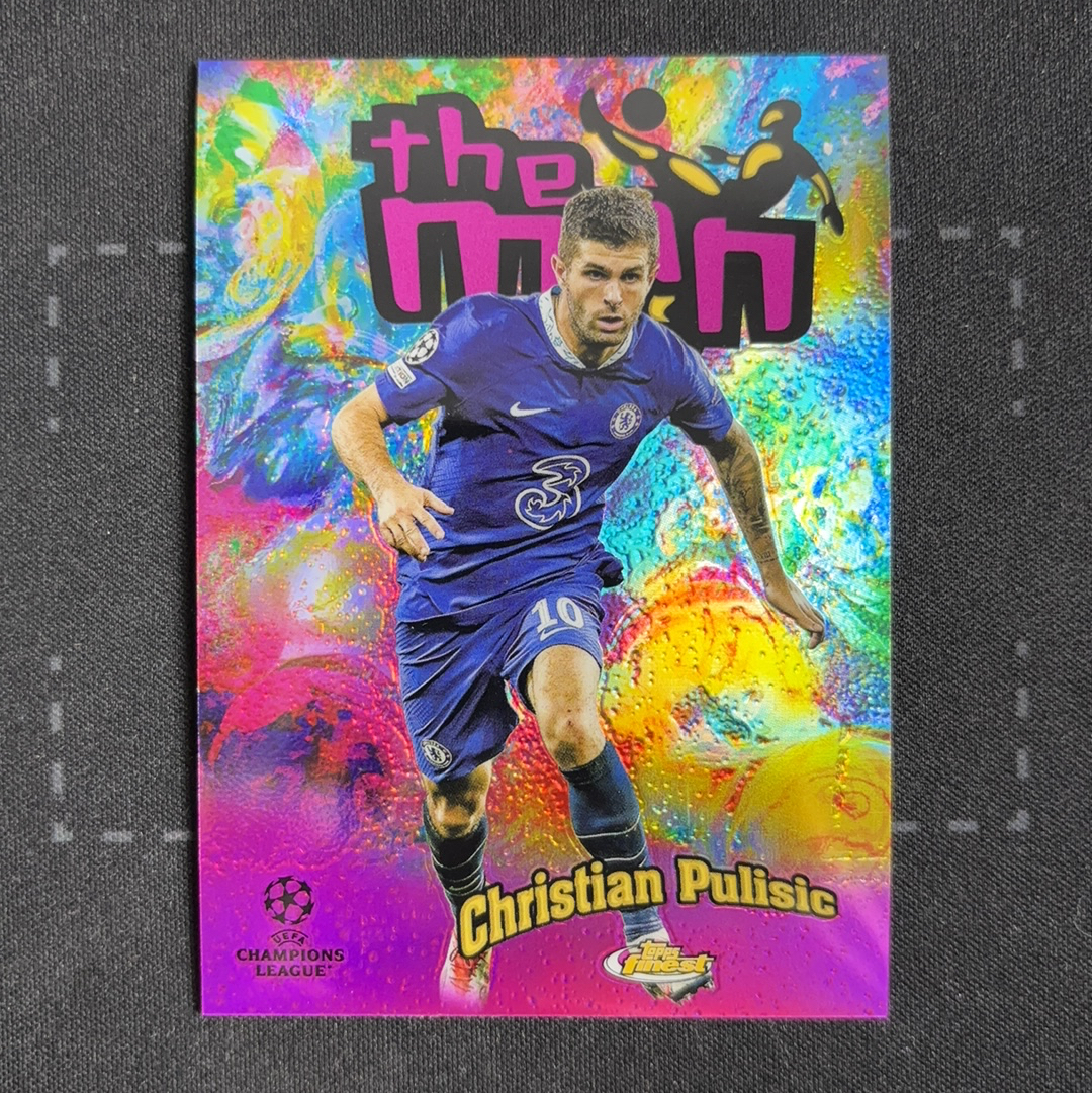 【十一拍卖】2023 Topps Finest Christian Pulisic 普利西奇 AC米兰 切尔西 美国 大比例 箱货 大佬 特卡 ...