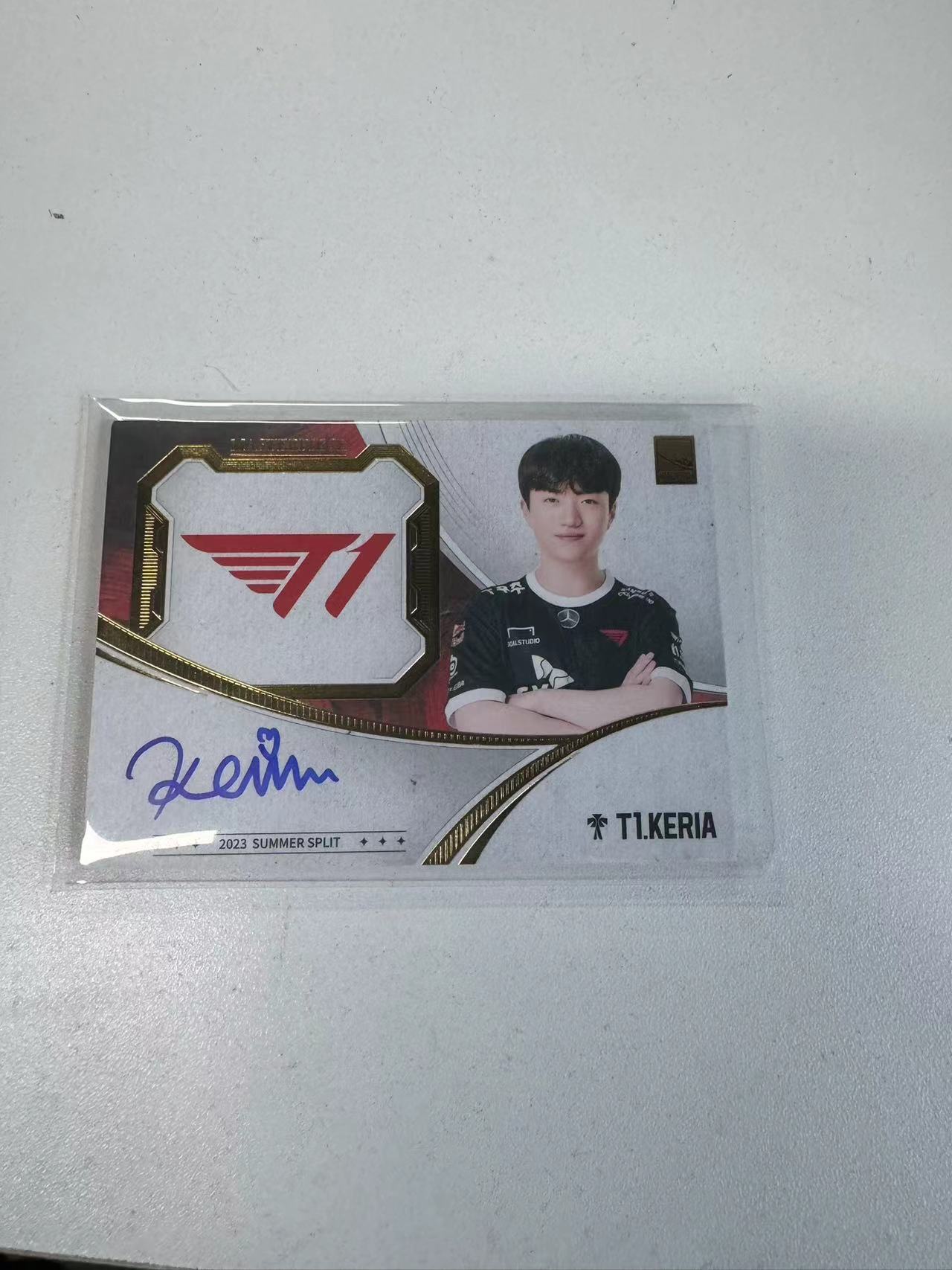 2024 Other 不凡玩品 杰作LPLLCK 不凡玩品光启不凡玩品杰作杰作系列 LPL LCK 系列卡牌 T1战队KERIA物料签字卡 15编人物卡 不保卡品 （彩虹桥） 卡淘