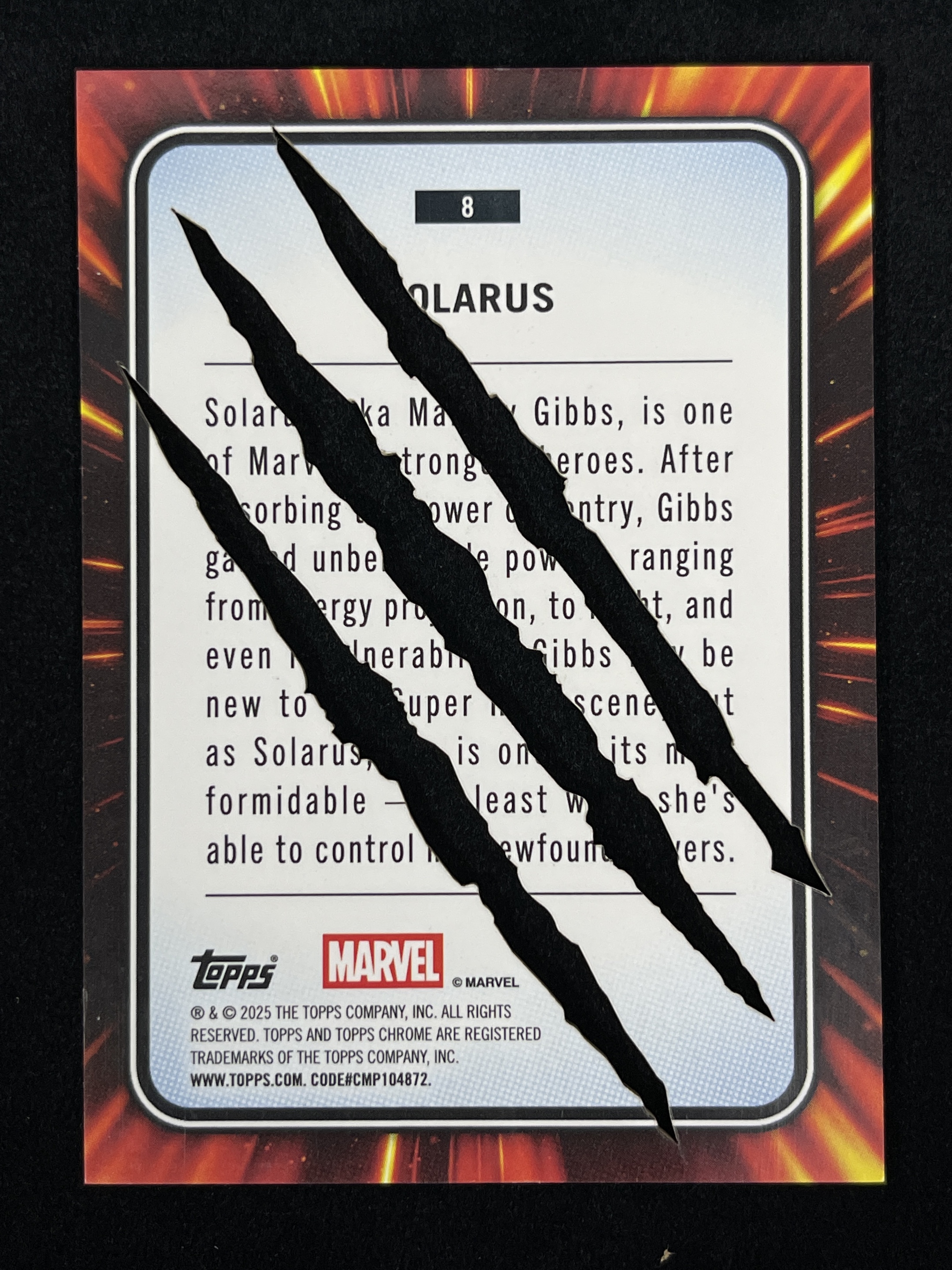 【Lucky幸运壹编壹代拍-TI】2025 Topps Chrome Marvel 漫威 1st 初登 索拉鲁斯 Solarus 20编 异形 ...