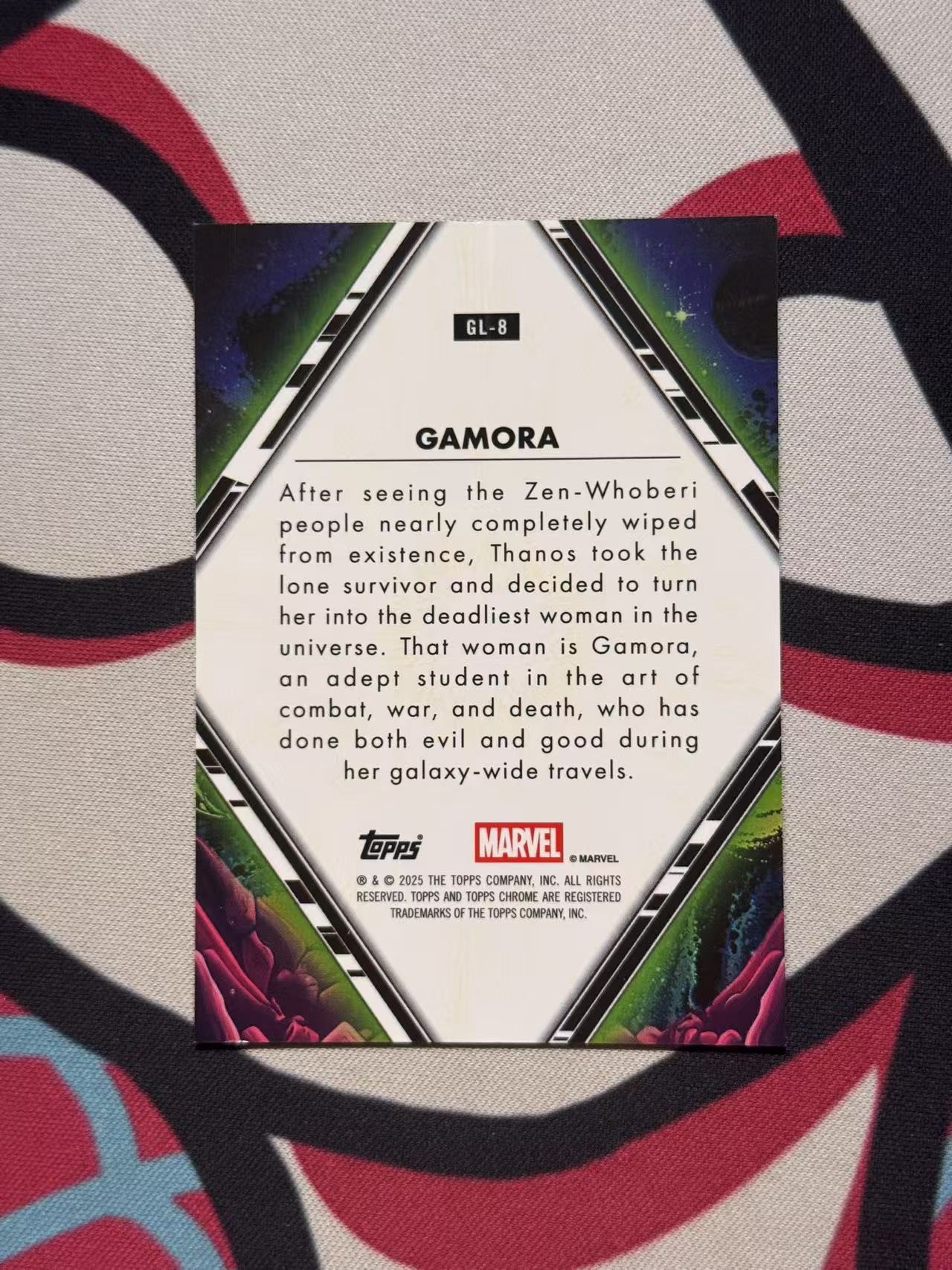 2025 Topps Marvel (MCU) 漫威 Topps Chrome TC 手雷盒独占 25编熔岩 银河传奇 GALAGTIC ...