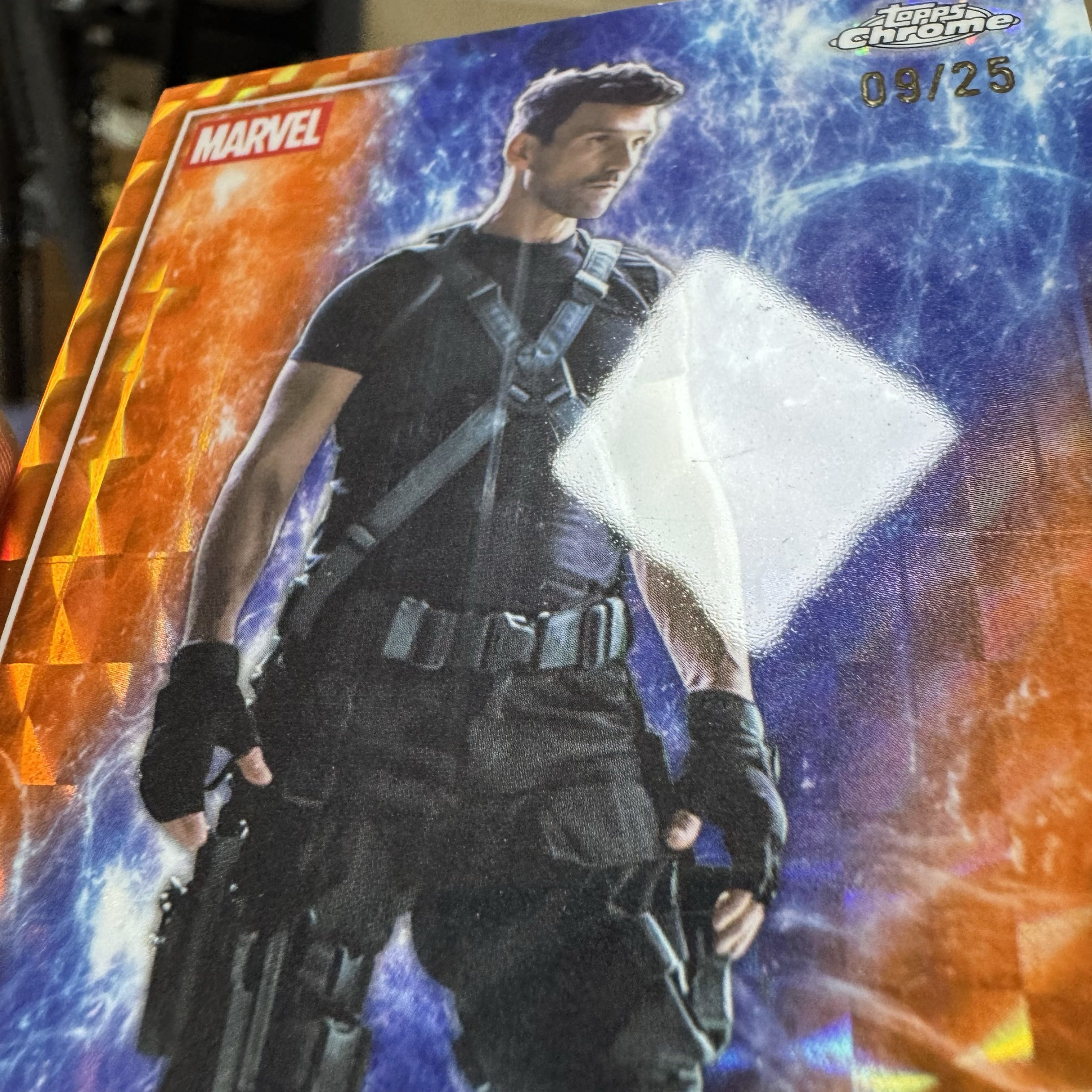 2025 Topps Marvel (MCU) 漫威 【十三笔】Chrome Studios 元年真人影视 2阶 #40 布洛克 朗姆洛 ...