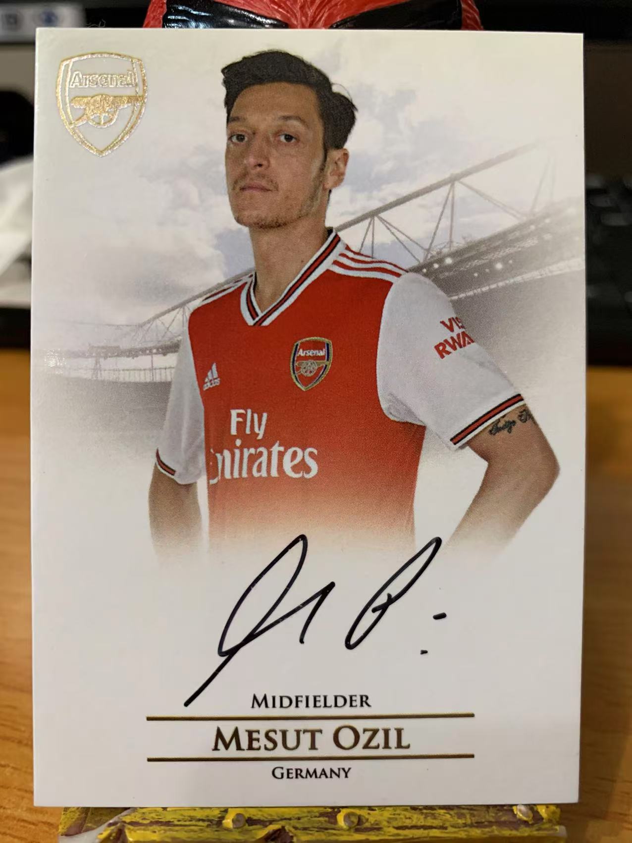 2019 Futera Arsenal PLC Mesut Özil Mesut Ozil 福特拉 阿森纳队盒 德国 厄 齐尔 MASTERS ...