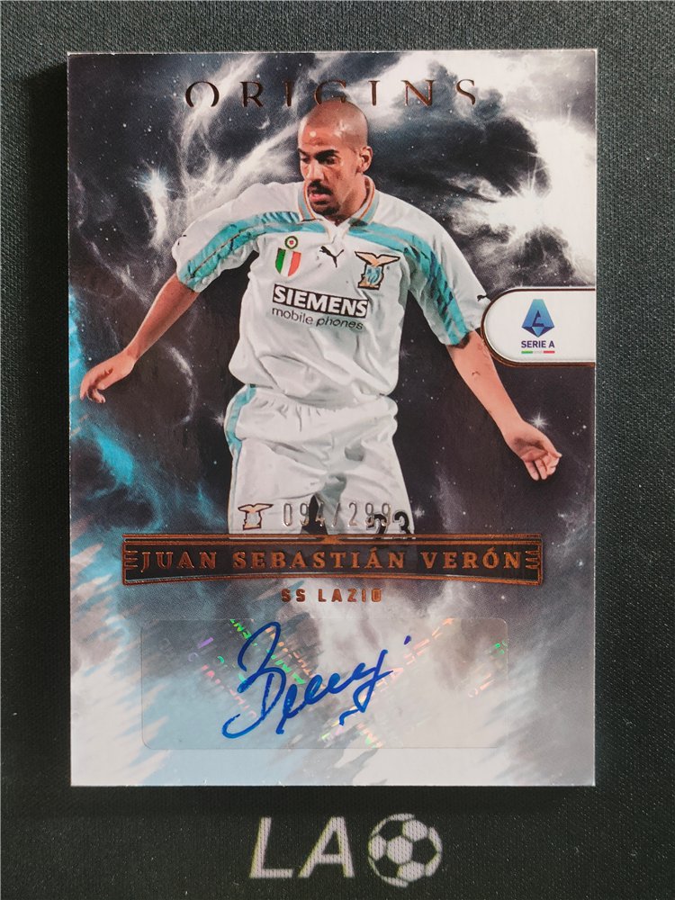 【LA足球】22-23 Panini Chronicles JUAN SEBASTIAN VERON 编年史 拉齐奥 贝隆 阿根廷 299编 ...