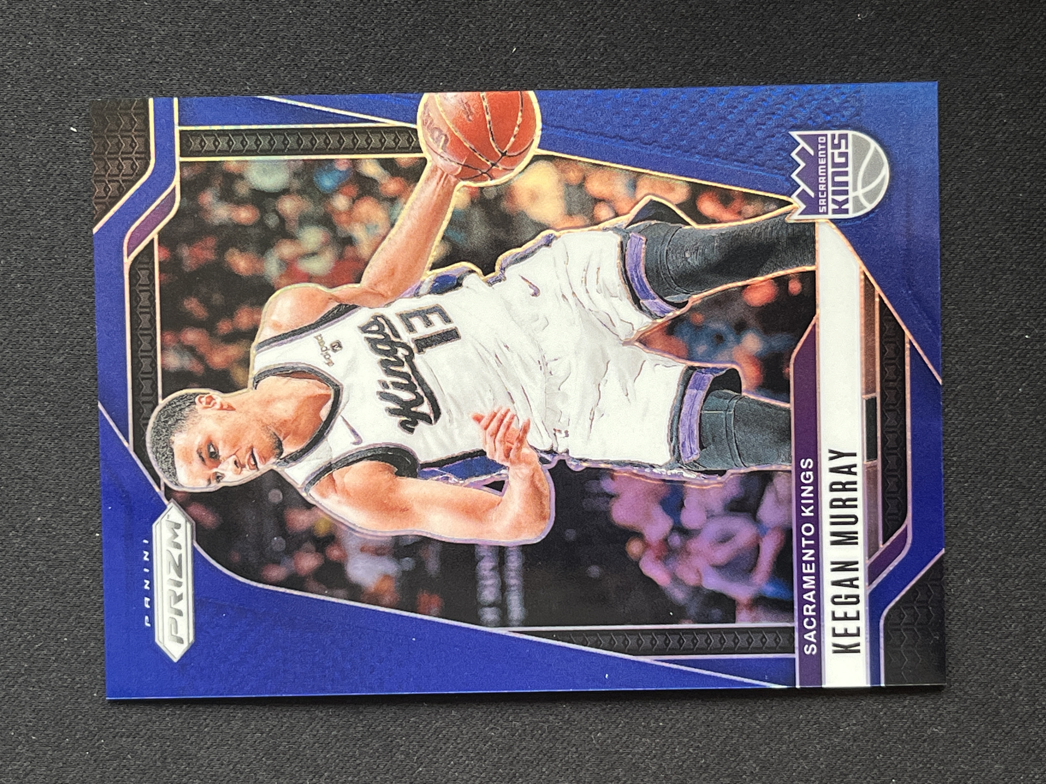 【南昌NOVA】2024-25 Panini Prizm Keegan Murray 国王 基根 穆雷 默里 蓝折 折射 特卡 002/199 ...