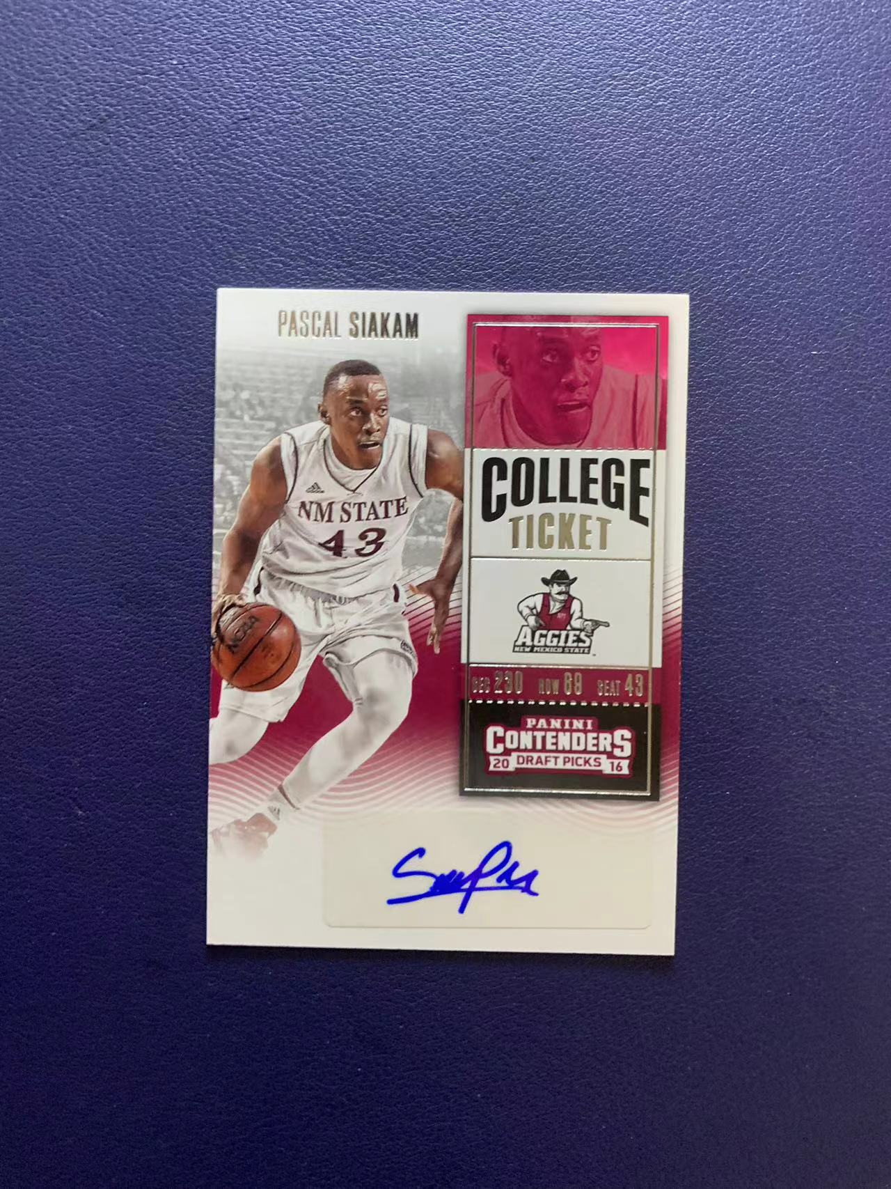 2016 Panini Chronicles Draft Picks Pascal Siakam RC 【大树代卖】编年史大学 新秀 帕斯卡尔 ...