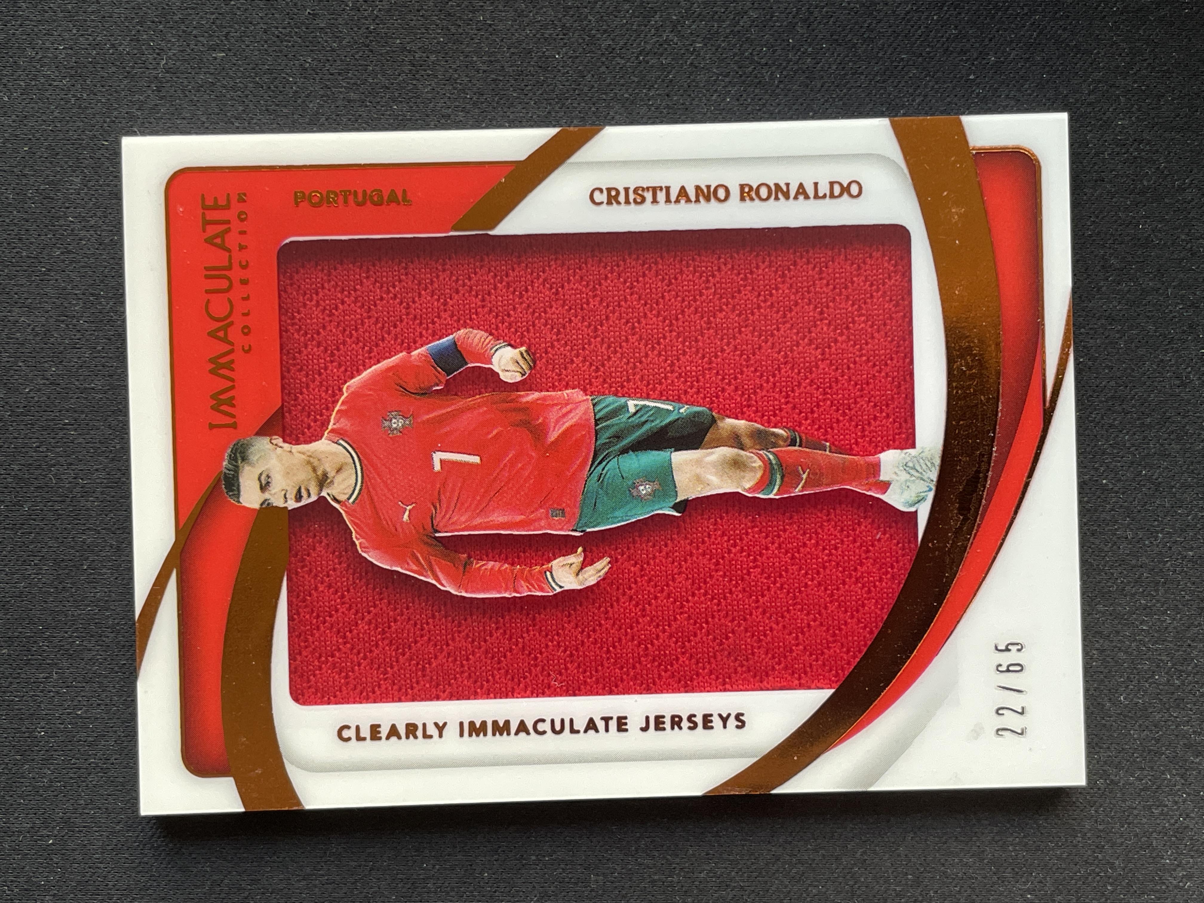 【南昌NOVA】2024-25 Panini Immaculate Collection Cristiano Ronaldo 葡萄牙 C罗 ...