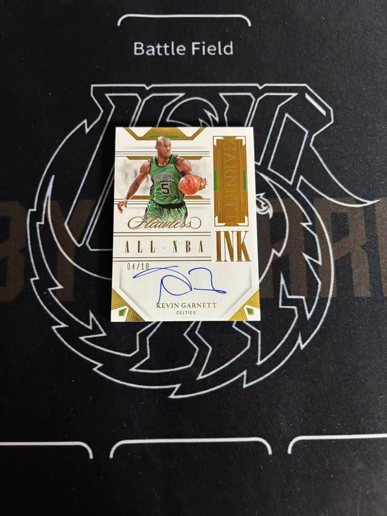 2022-23 Panini Flawless Kevin Garnett 【UTF球星卡】fr4 凯文 加内特 狼王 手提 签字 卡签 10 ...