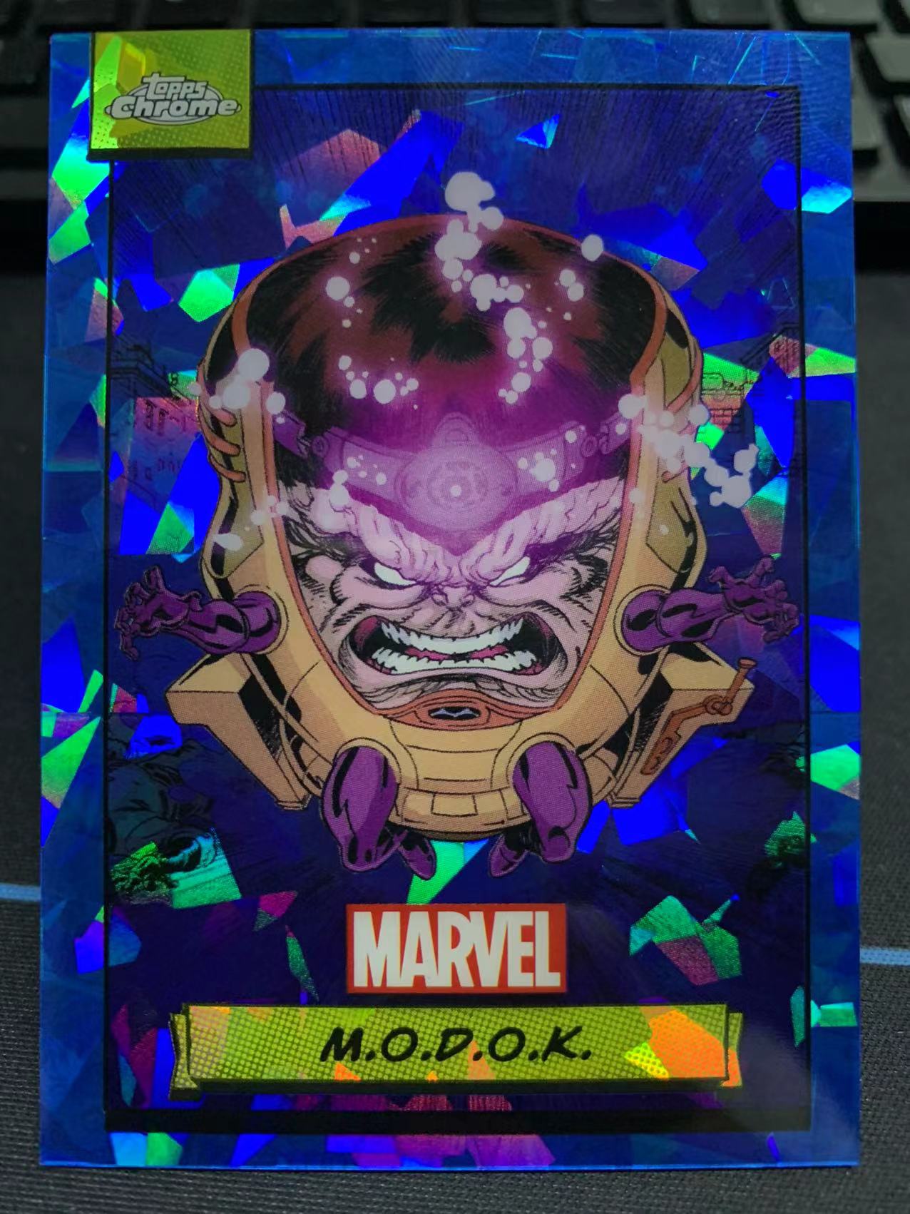 2024 Topps Chrome Sapphire MODOK M.O.D.O.K. MARVEL 漫威 蓝宝石 魔多客 魔多克 卡淘