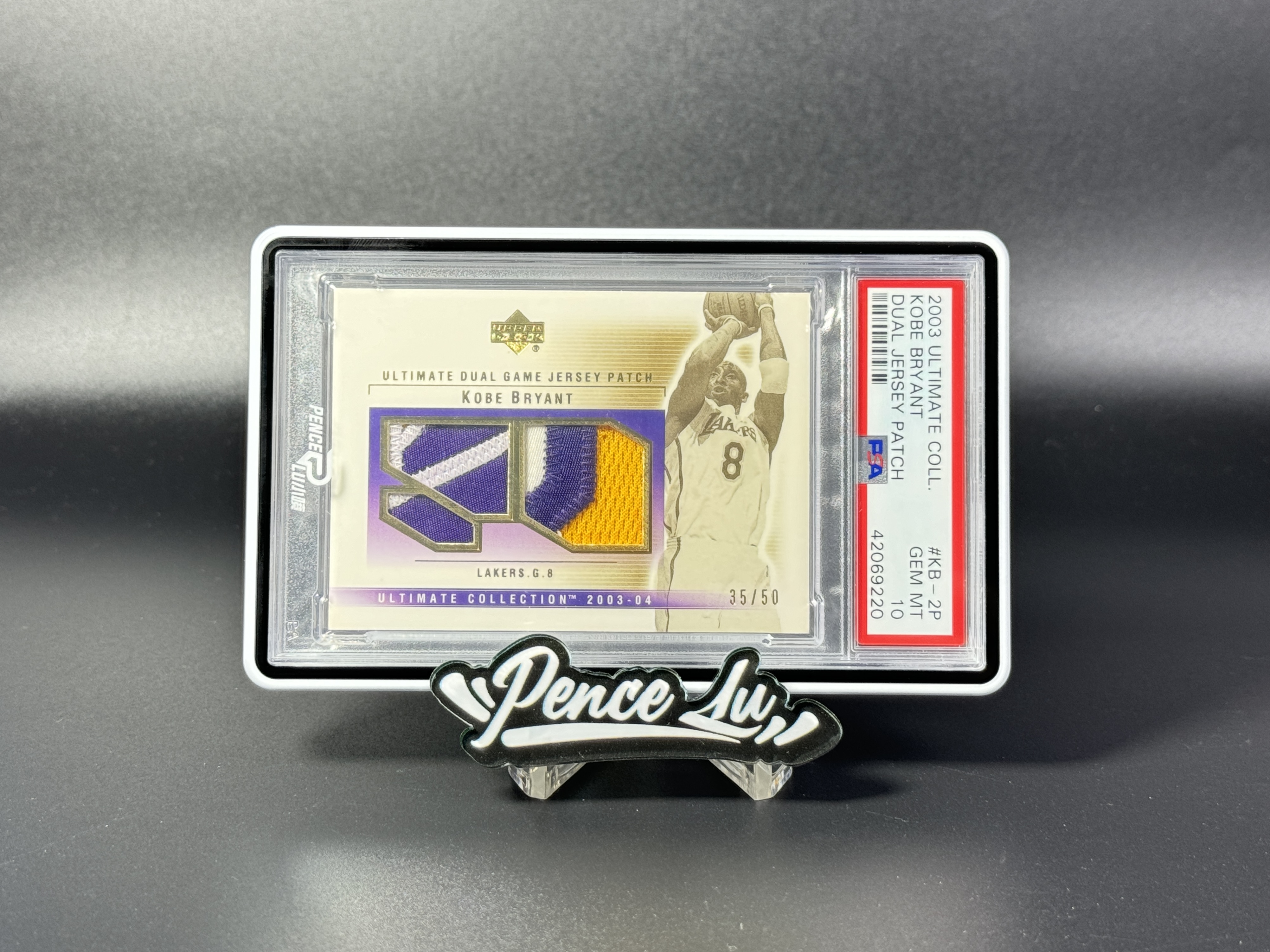【喷子拍卖】2003-04 upper deck ultimate Kobe Bryant 终极 洛杉矶湖人 科比 布莱恩特 最经典一版 双窗 ...