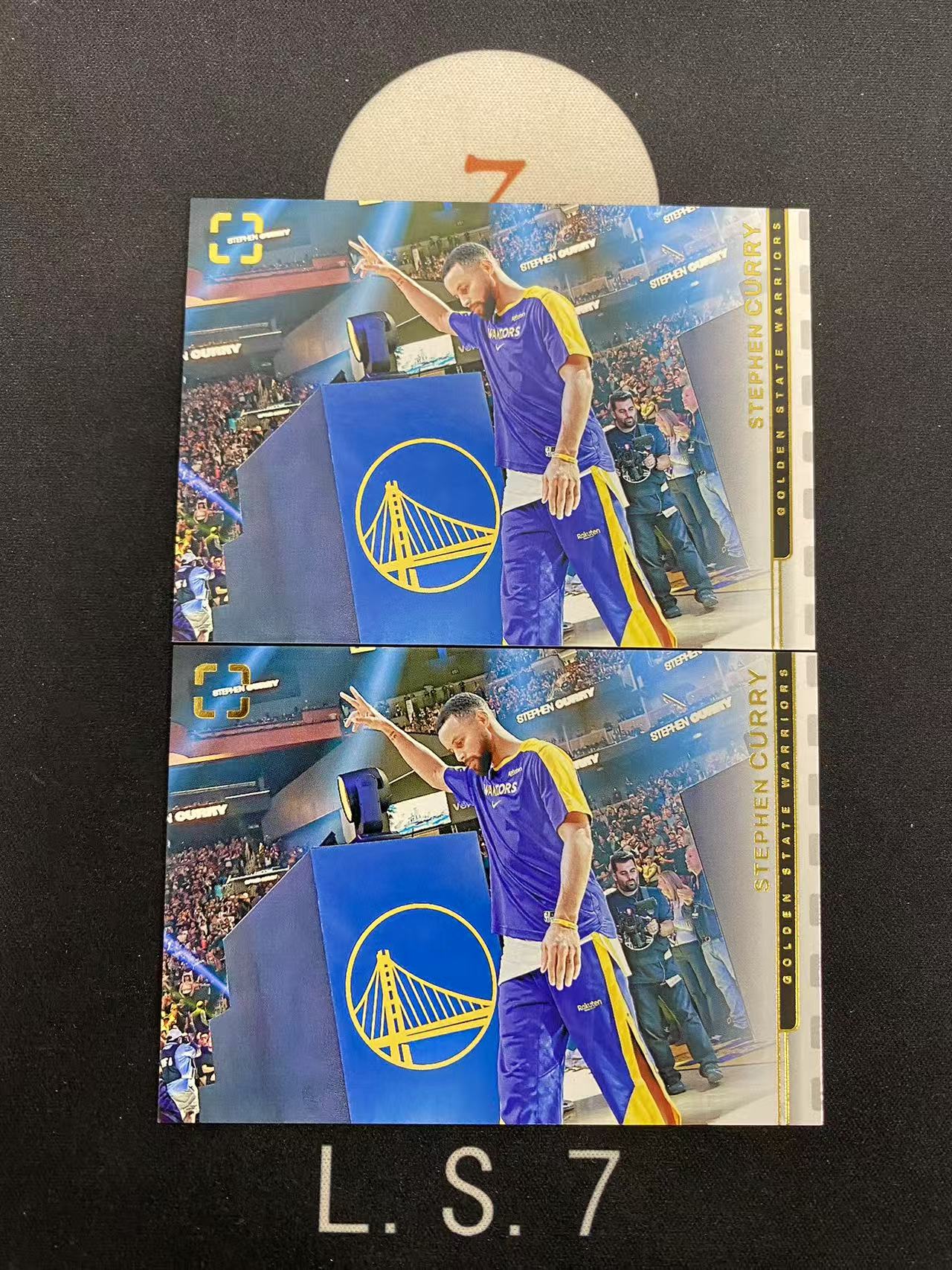 2024-25 Panini PaniniPhotoGenicNBA Stephen Curry LS7拍卖 上镜 勇士 库里 Base 2张打包 PD1 卡淘