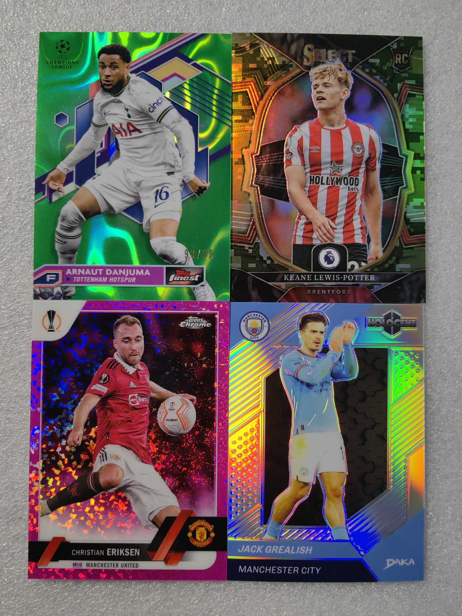 2022-23 Topps Daka Panini 各系列 4张打包 RC 【三牛代卖】怡宝 新秀 丹祖玛 99编 绿熔岩折 波特 225编 ...