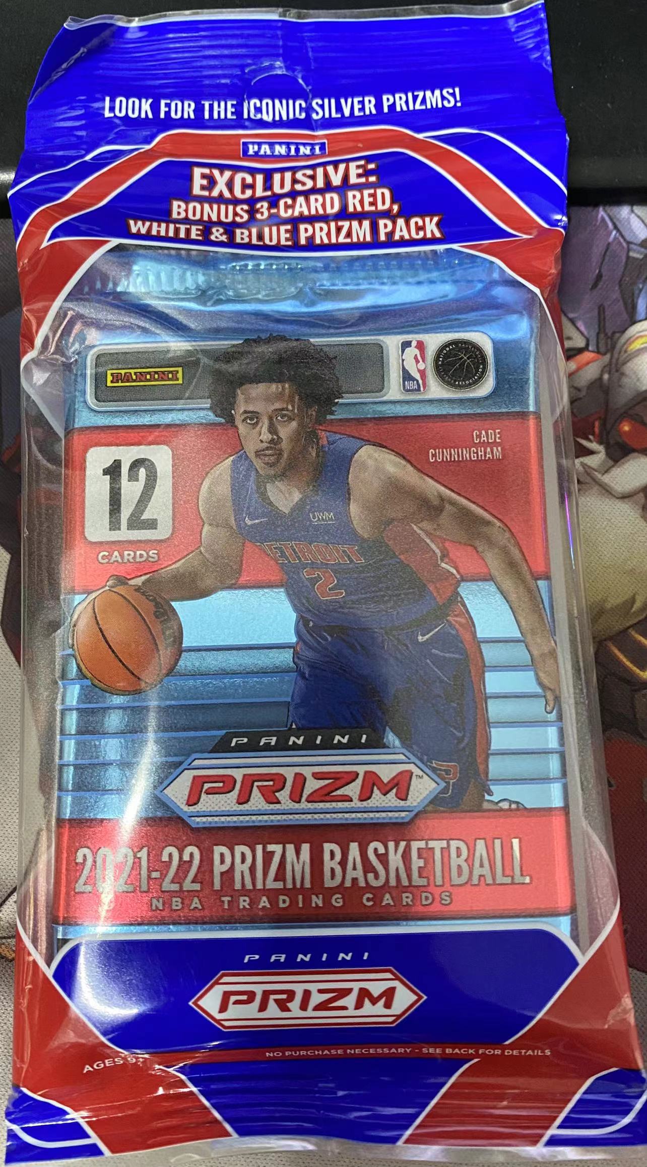 2021 22 Panini Prizm 肥包 Basketball Pz肥包 原封未拆 搏坎宁安格林巴恩斯新秀库里勒布朗詹姆斯东契奇35编紫