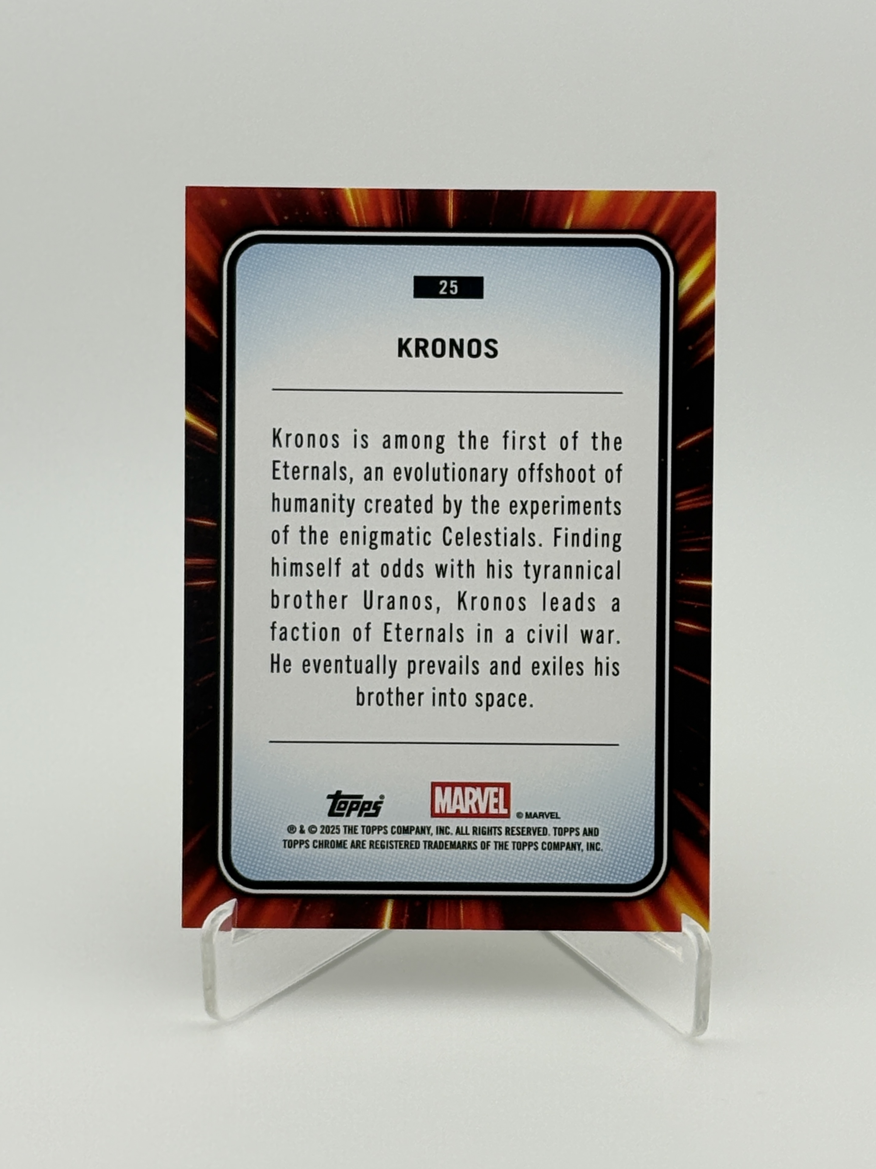 2025 Topps Chrome Kronos 【湖水蓝拍卖】克罗诺斯 Marvel 漫威 TC 蛛网折 399编 MCU 卡品如图 潘 卡淘