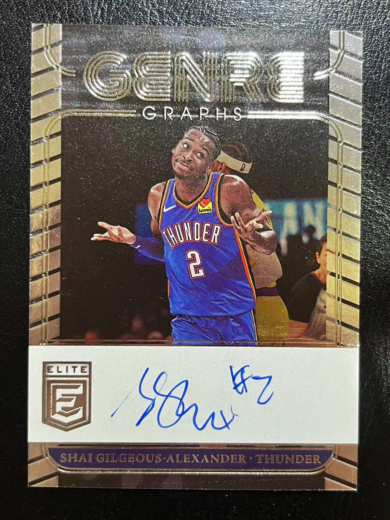 2022-23 Panini Elite Shai Gilgeous-Alexander 亚历山大 SGA 雷霆选图 精英系列 GG签 系列 ...