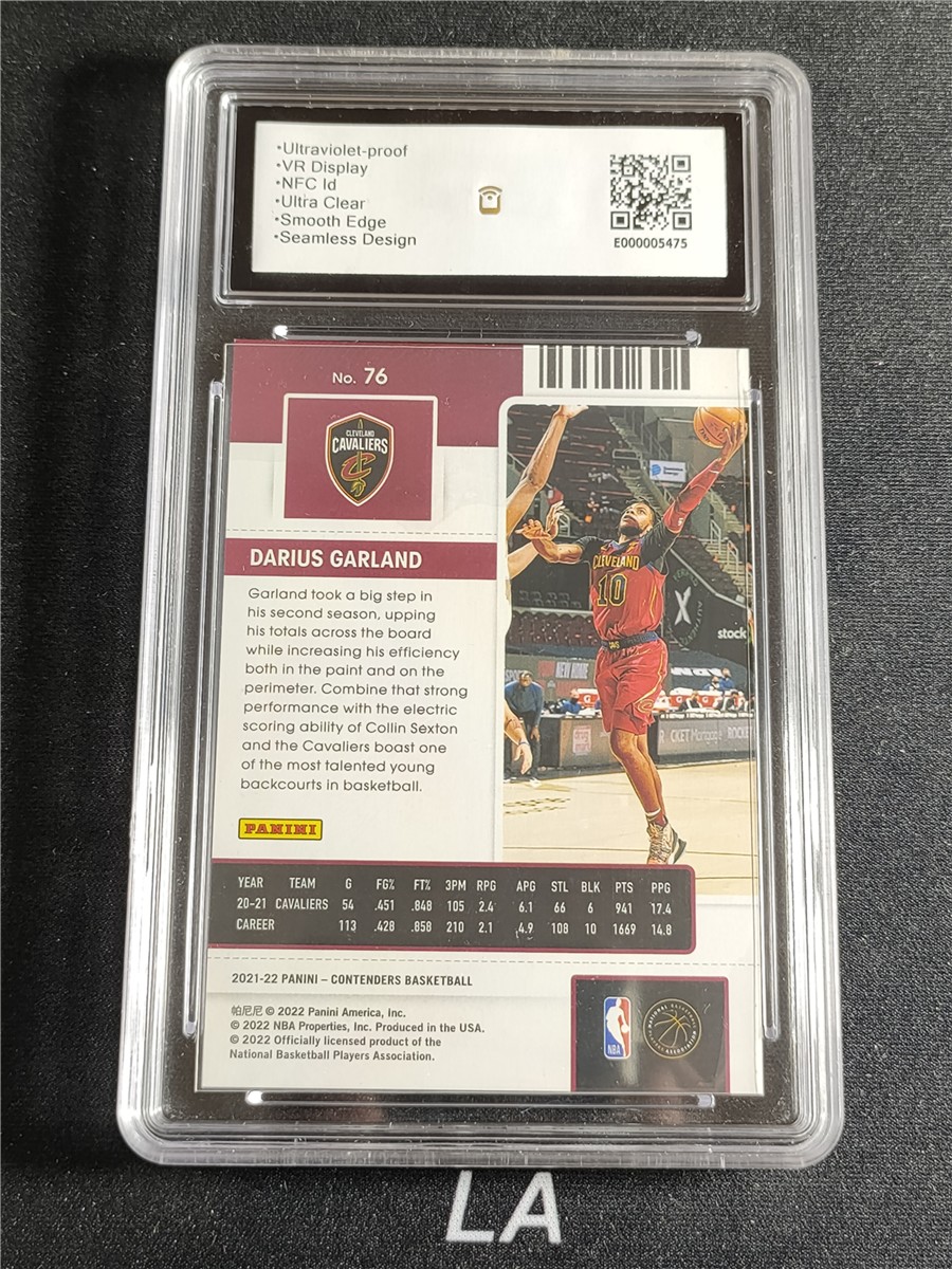 【LA拍卖】21-22 Panini Contenders Darius Garland 球票 达里厄斯 加兰 骑士队 得分控卫 未来巨星 ...