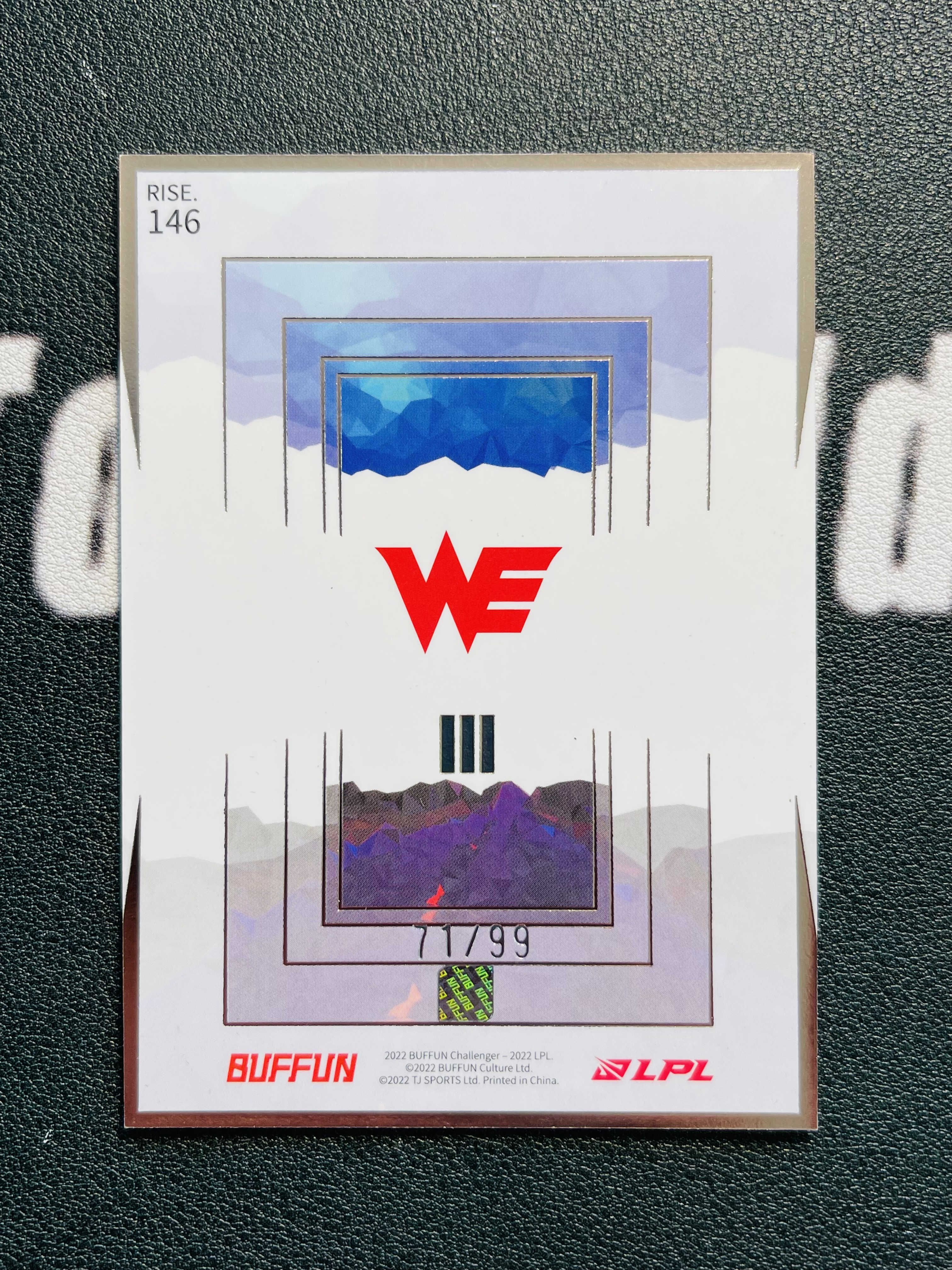 【CHILL官方代拍】光993 2022 BUFFUN 不凡玩品 LPL 英雄联盟 LOL 挑战者 WE战队 TEAM LOGO 队徽 登峰 ...