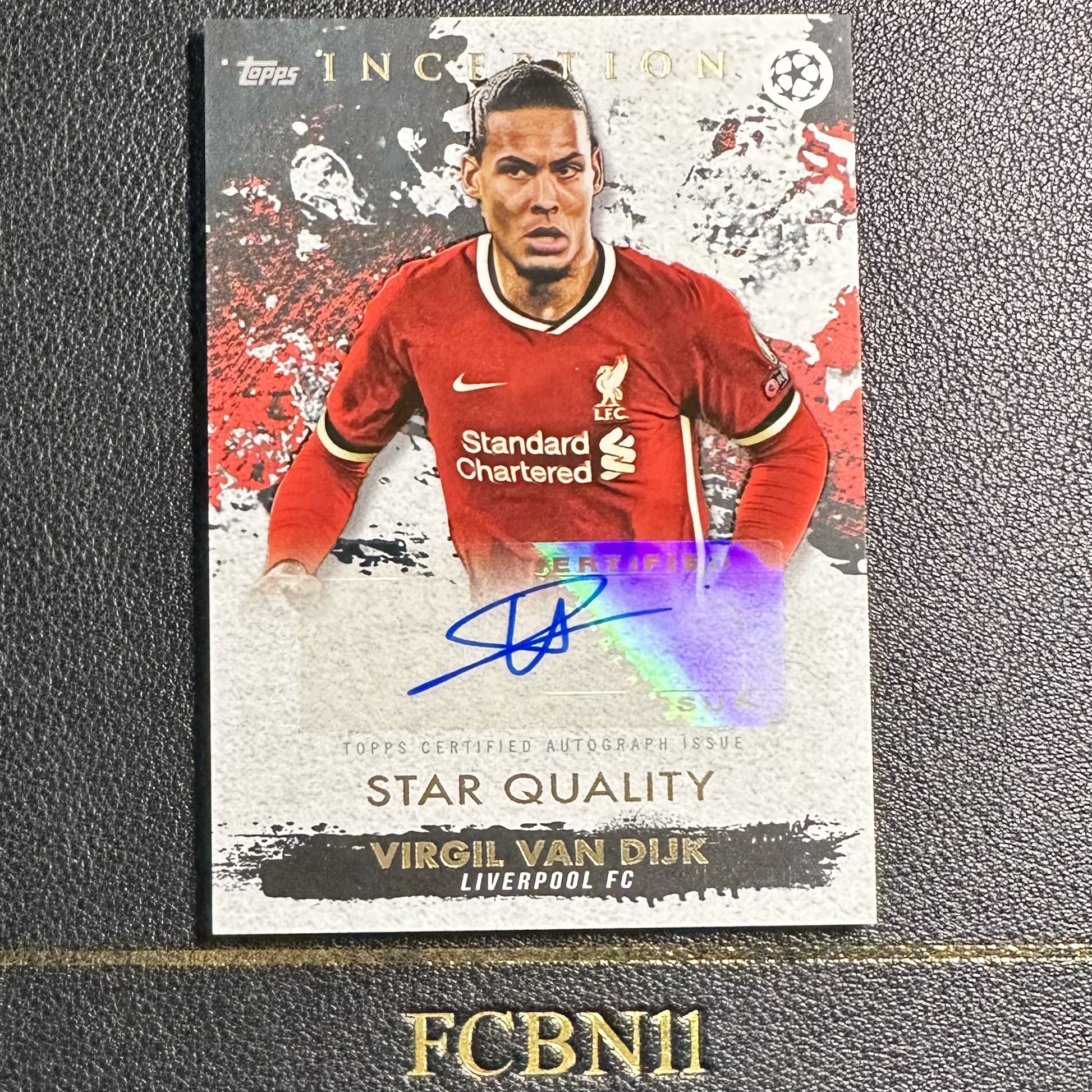 【FCB拍卖】2020-21 TOPPS INCEPTION VAN DIJK 范迪克 范戴克 签字 STAR QUALITY 利物浦 南安普顿 荷兰 红军 欧冠 盗梦空间 角瑕 元年 ...
