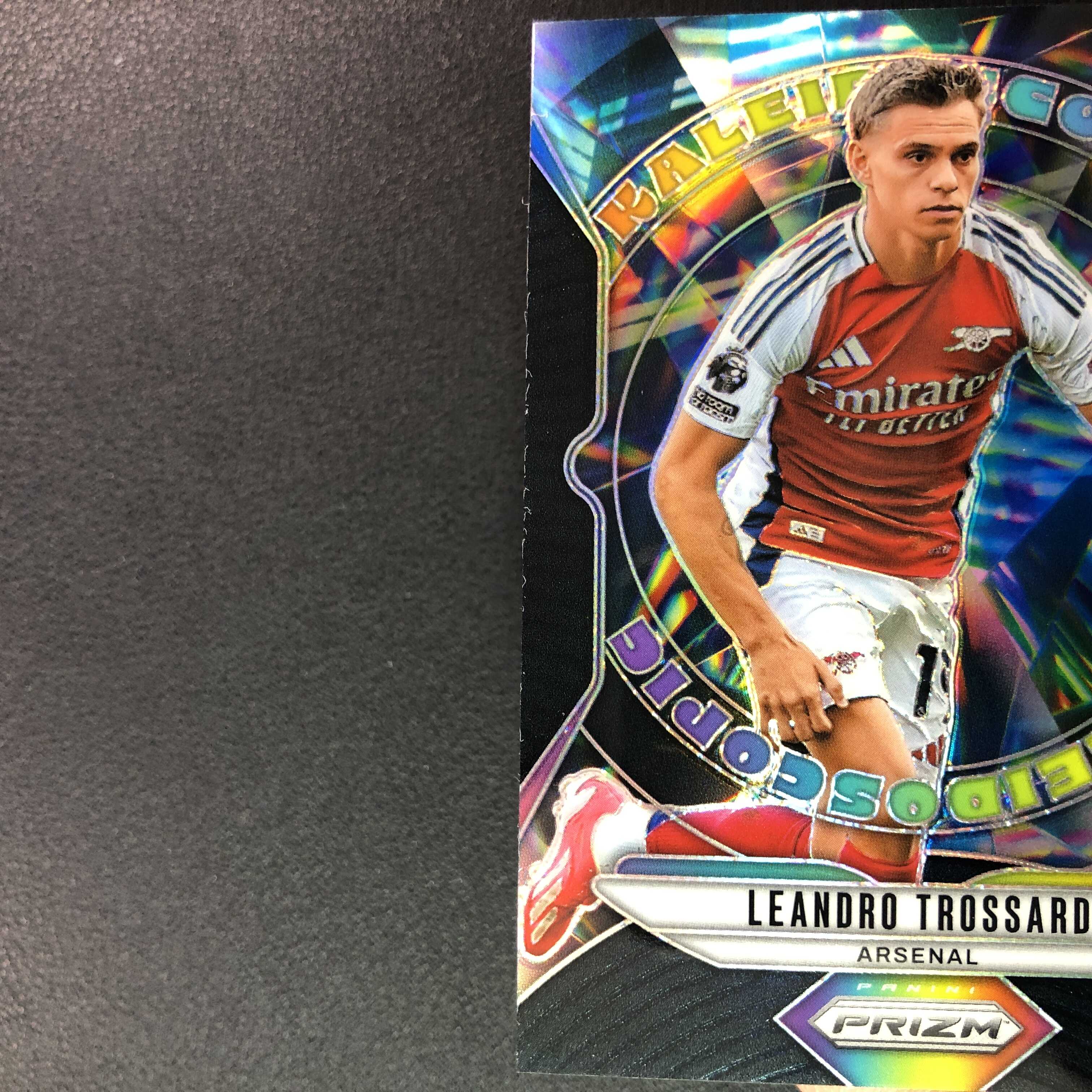 【怒射拍卖 接代卖】拔脚心为CF1晚 2024-25 Panini Prizm 比利时 Leandro Trossard 特罗萨德 阿森纳 ...