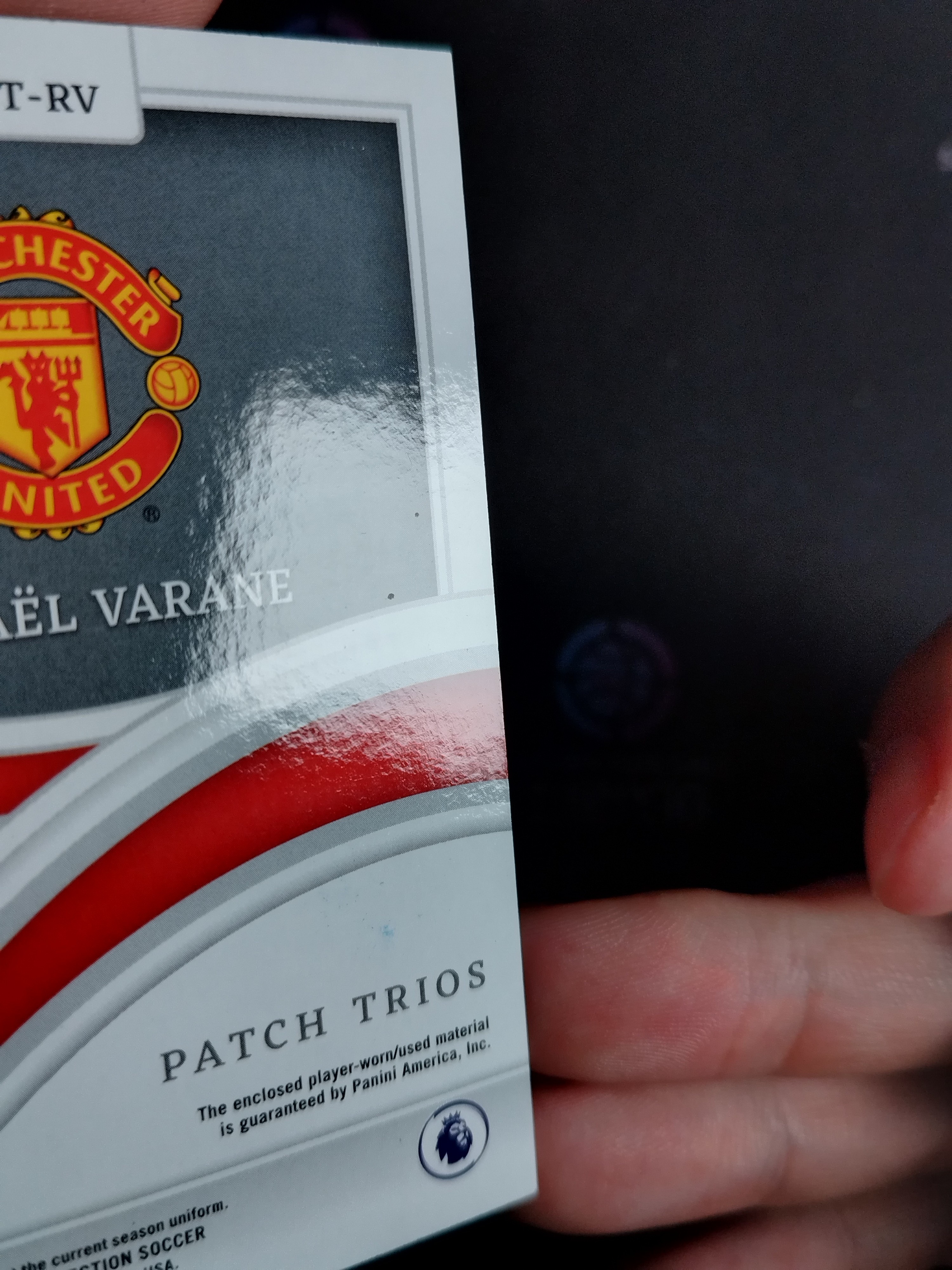 2022-23 Panini Immaculate Raphael Varane 【土星代拍】瓦拉内 曼联 爱咪咪 物料 暴力球衣切割 49编 ...